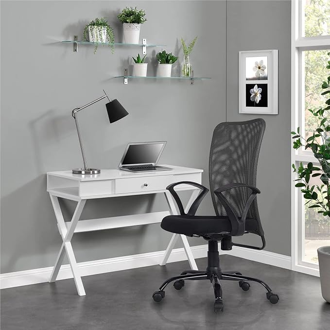 undesk Veritas Series Office Chair with Ergonomic S Curve Metal Frame ...