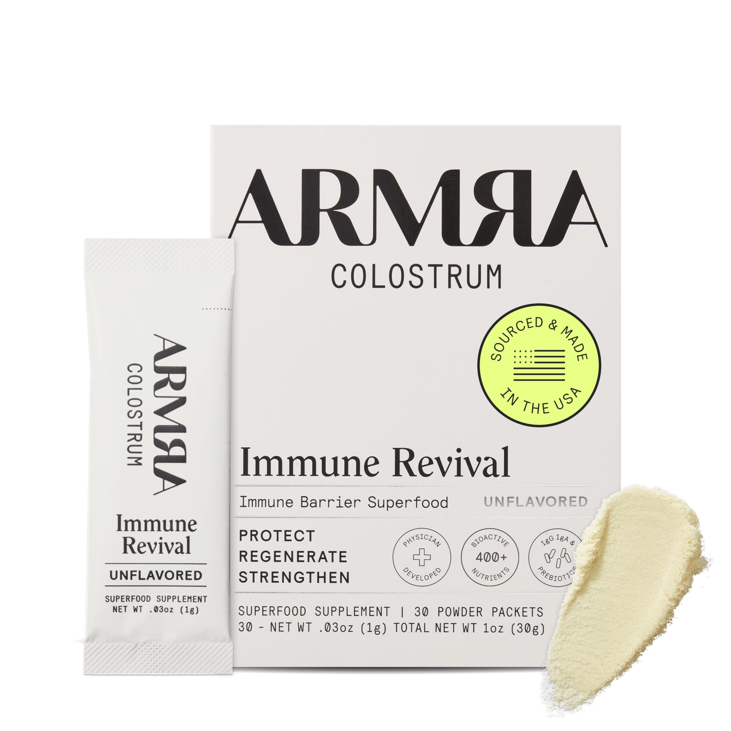 Amazon.com: ARMRA Colostrum™ Premium Powder, Grass Fed, Gut Health ...