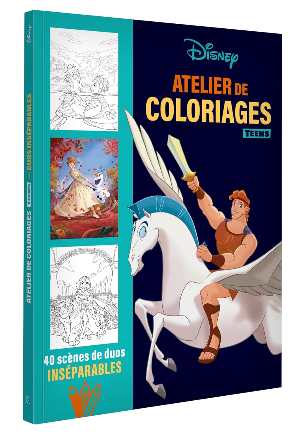 DISNEY TEENS - Atelier de coloriages - Les duos inséparables ...
