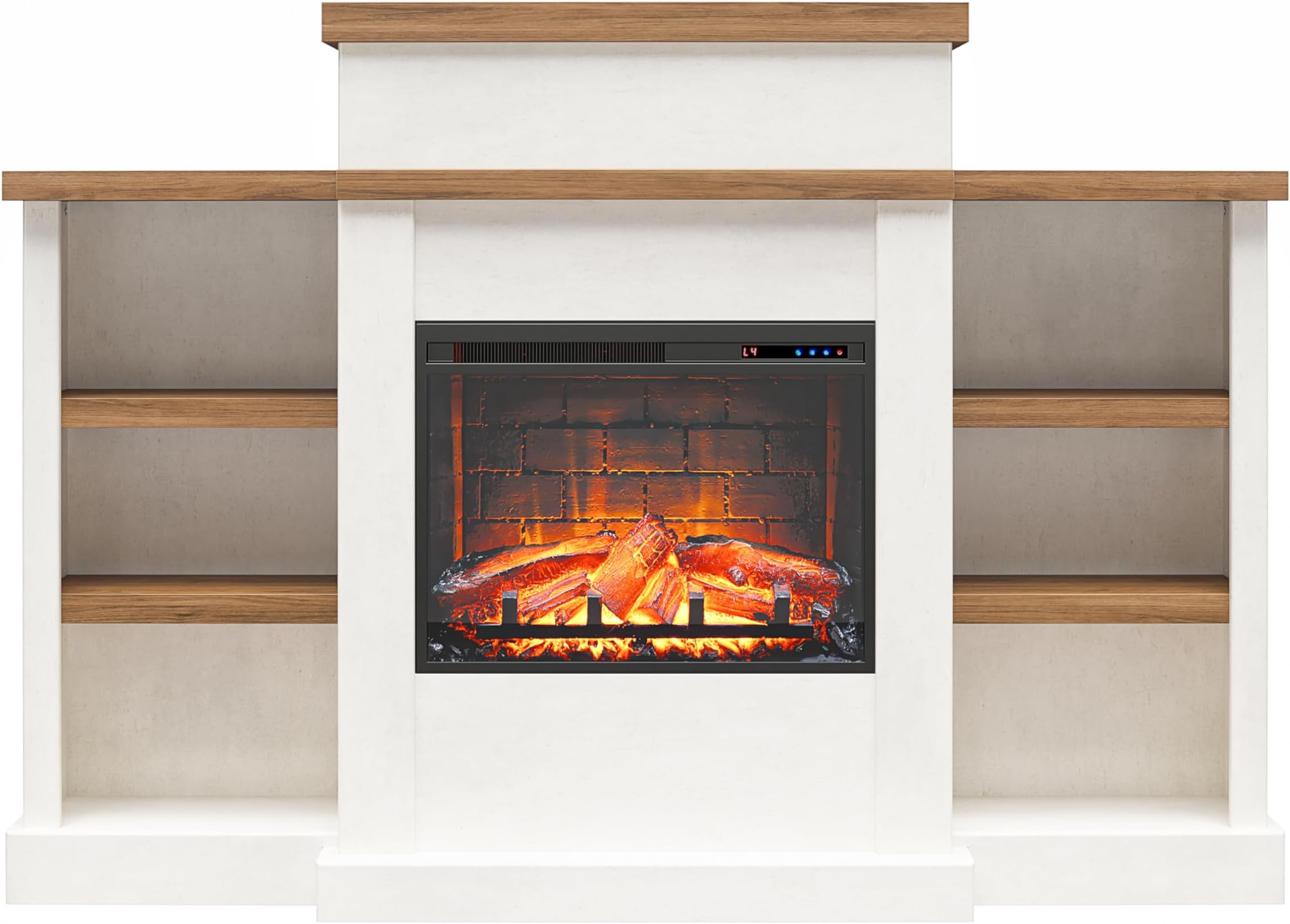 Amazon.com: Real Flame Malie 68" Landscape Electric Fireplace with ...