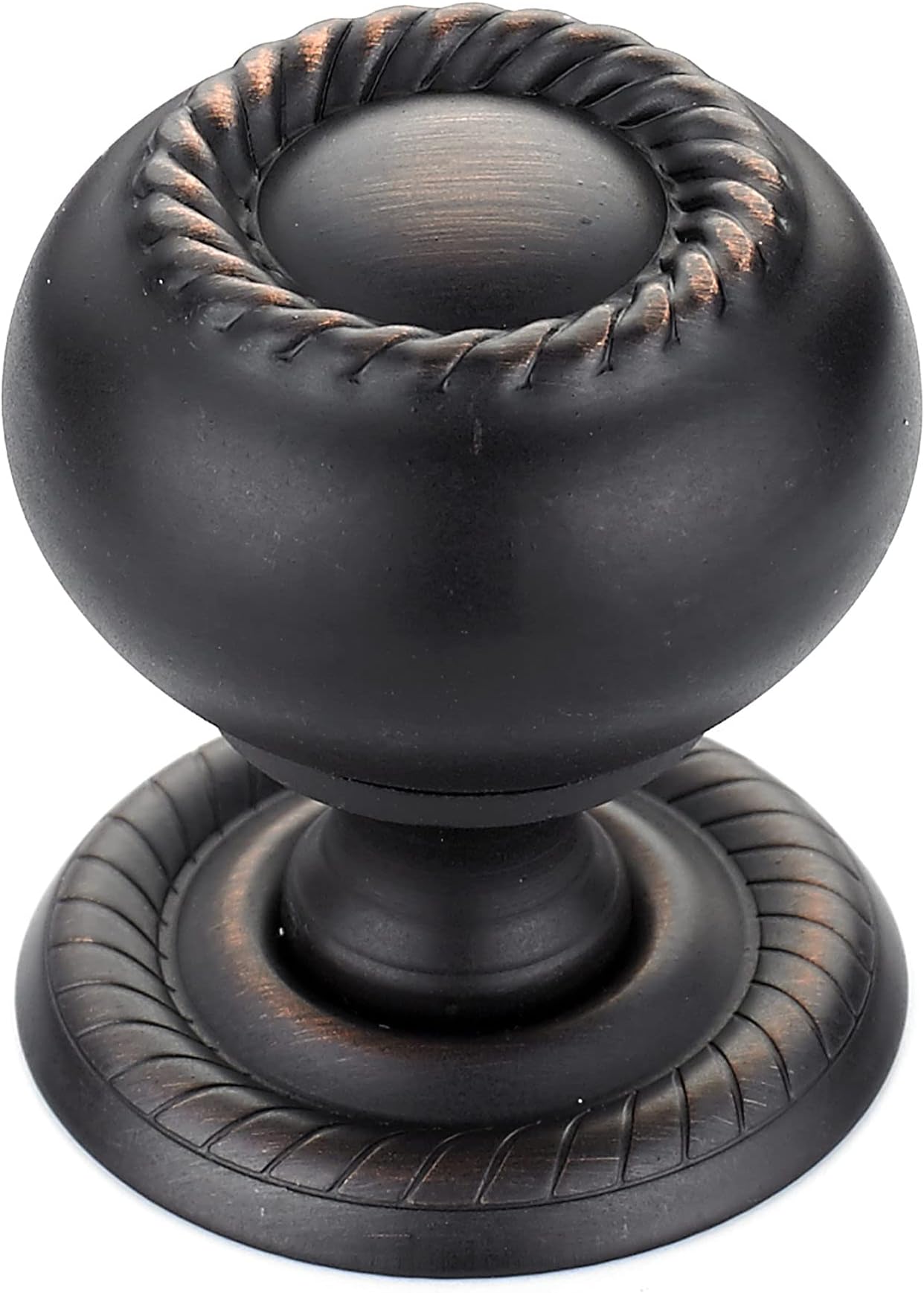 Cosmas 10 Pack 228SN Satin Nickel Rope Cabinet Hardware Knob - 1-1/4 ...