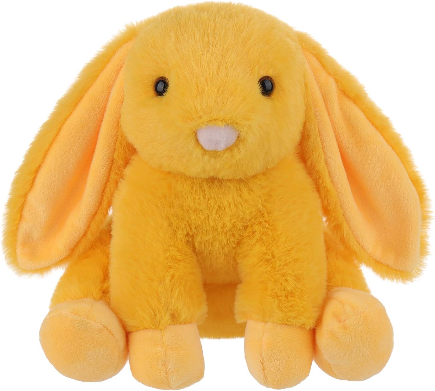 Amazon.com: Apricot Lamb Toys Plush Pumpkin Yellow Bunny Rabbit Stuffed ...