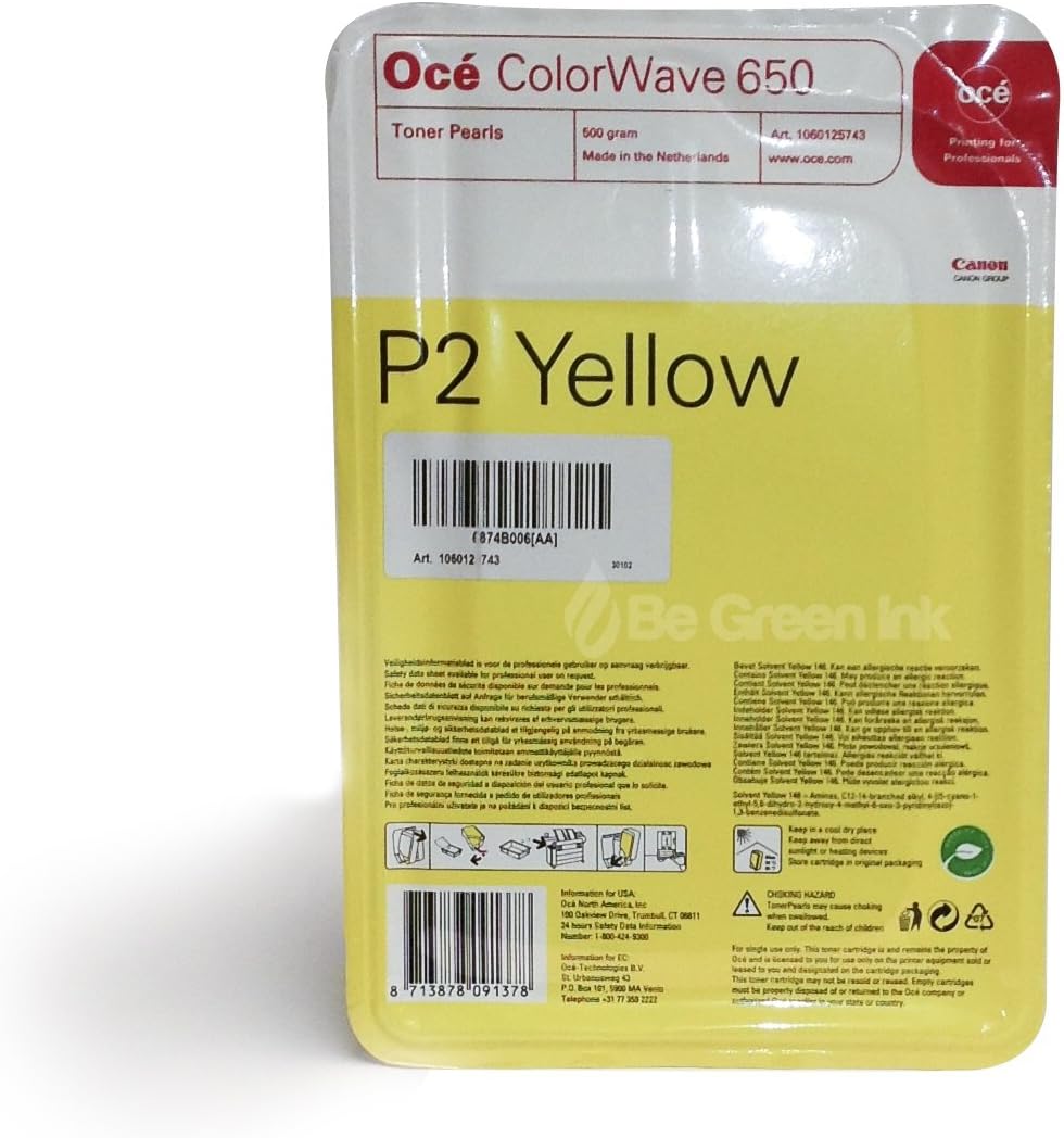 Amazon.com: ColorWave 600 OCE Original Yellow Pearls : Office Products
