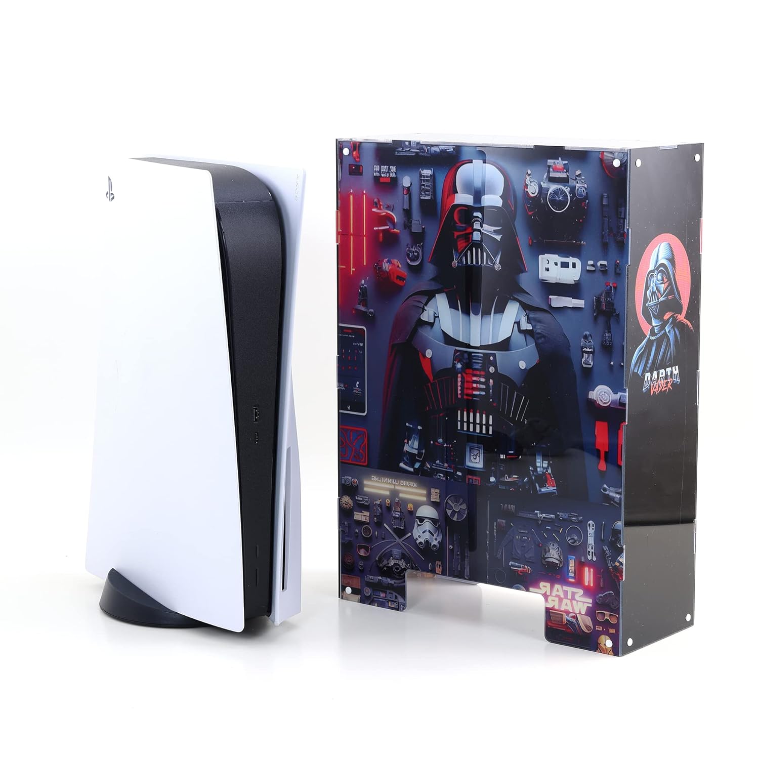 Amazon.com: Acrylic Dust Cover for PS5 Console,Anti Scratch Waterproof ...