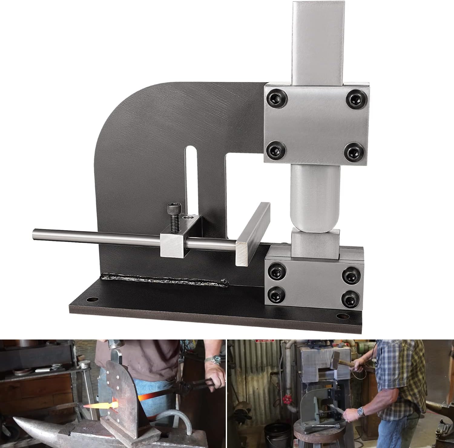 Heavy Duty Forge Wizard Blacksmith Tool, Guillotine Tool, Fullering ...