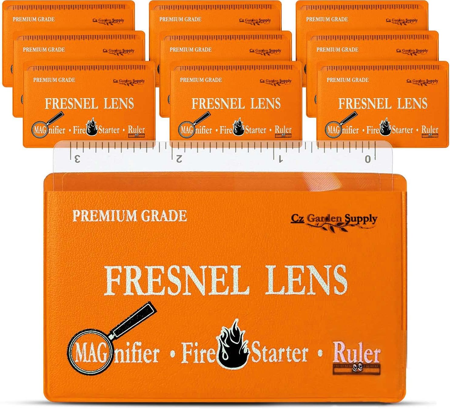 Amazon.com: HESTYA 20 Pieces 3X Credit Card Magnifier Thin Fresnel Lens ...