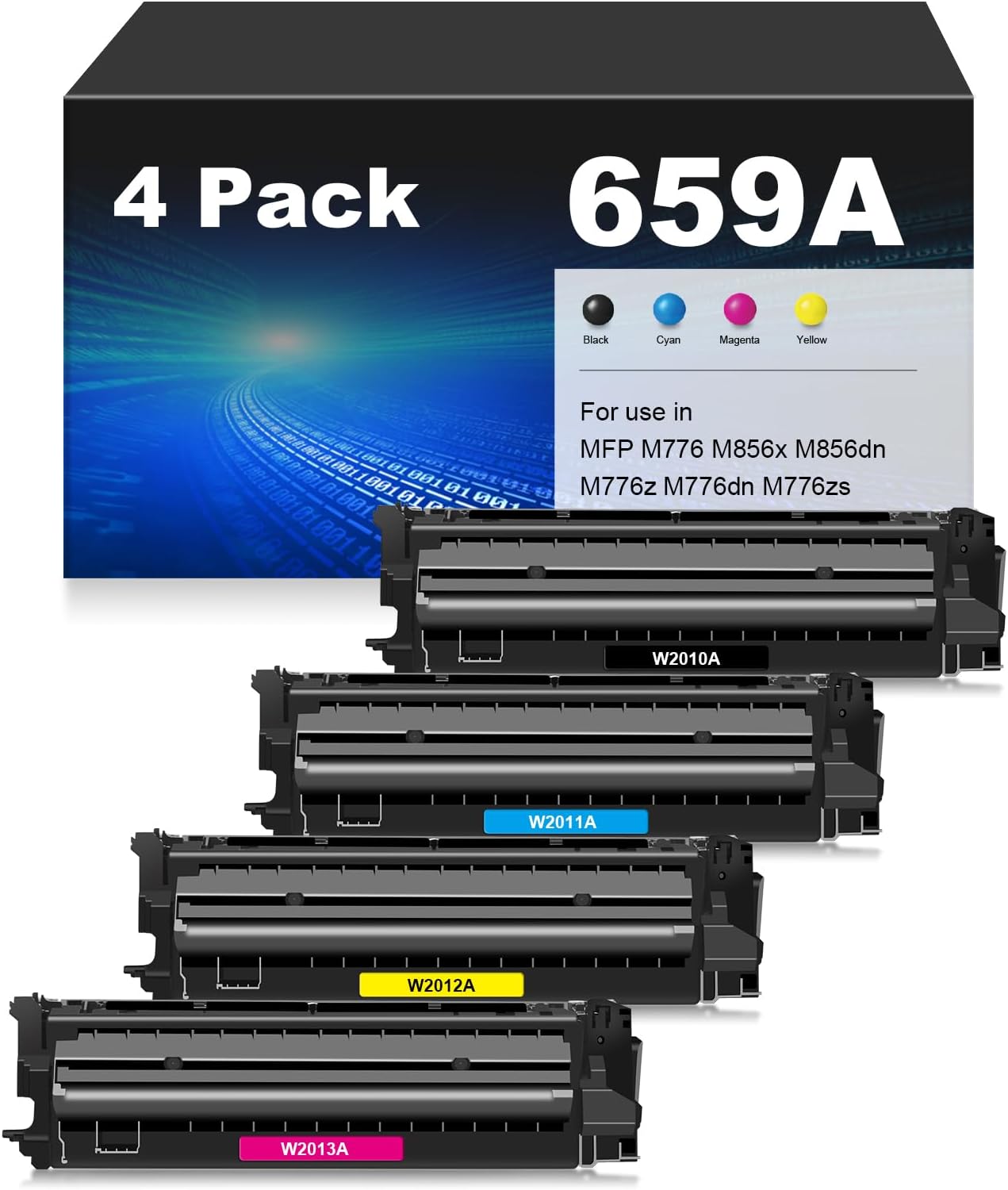 Amazon.com: Remanufactured 659A Toner Cartridge Replacement for HP 659A ...
