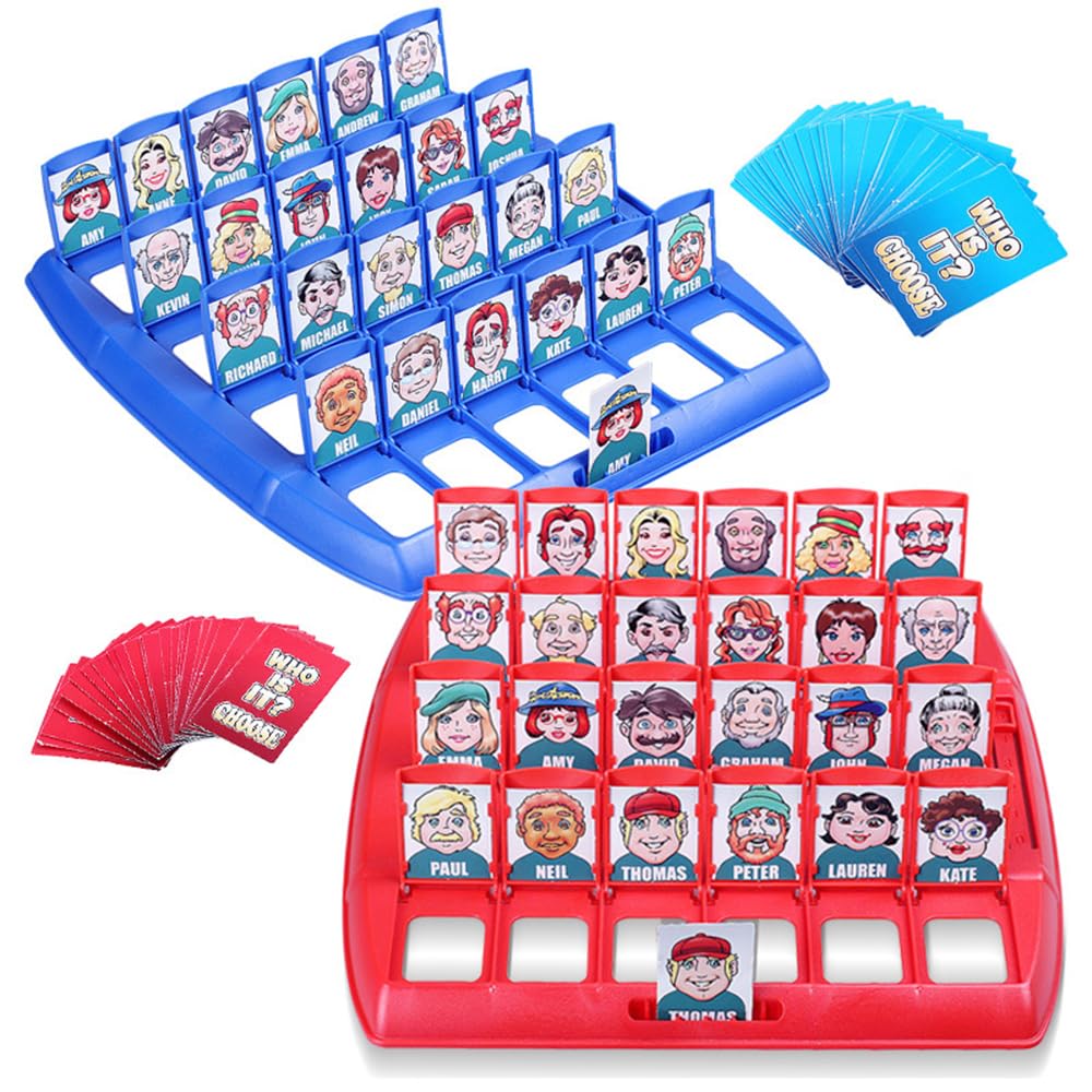 Lotvic Guess Who, Guess Who Game for Kids and Adults, Fun Family Guess ...