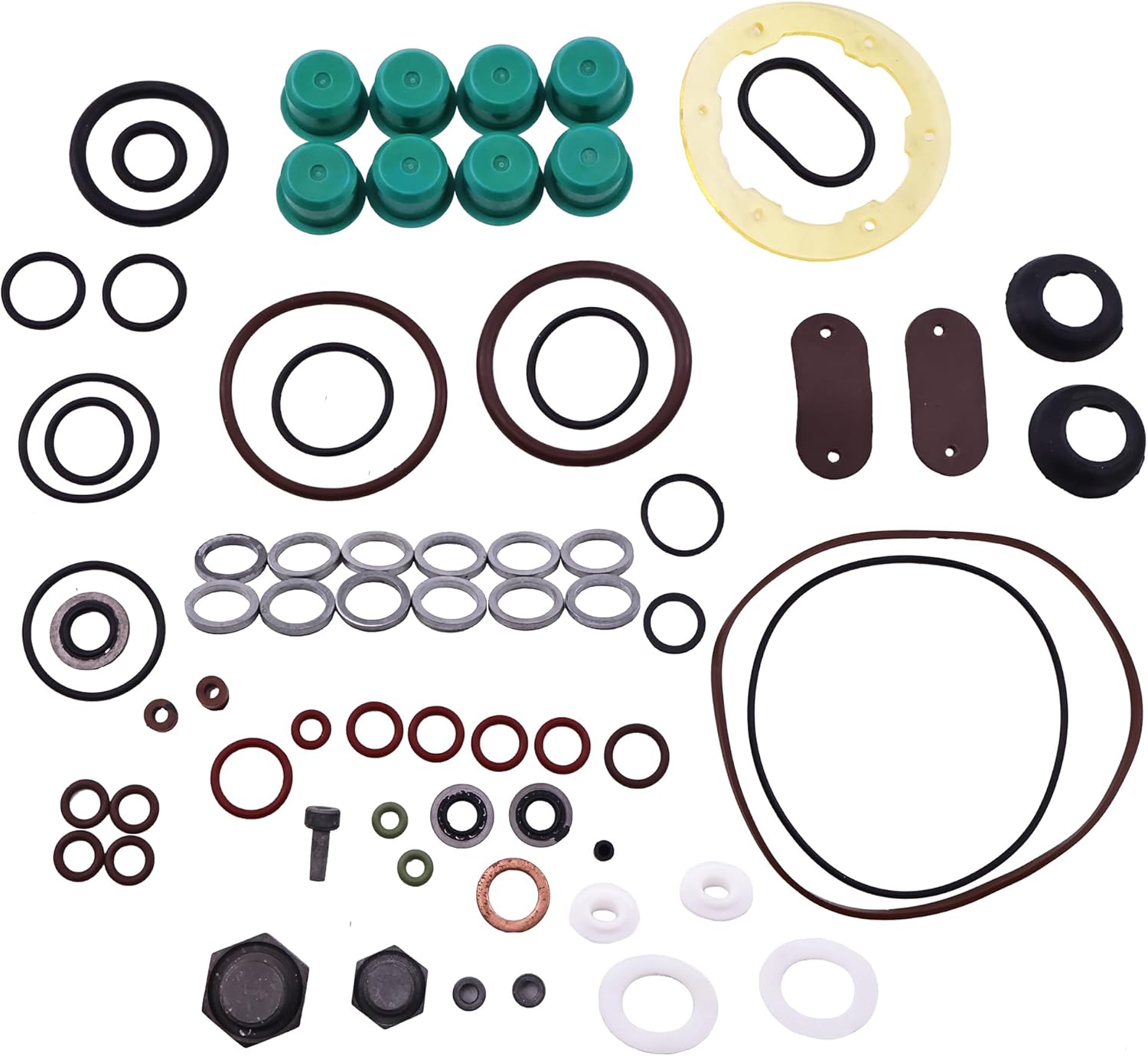 Amazon.com: SUKATC 24371 Injection Pump Seal Kit Compatible with Roosa ...
