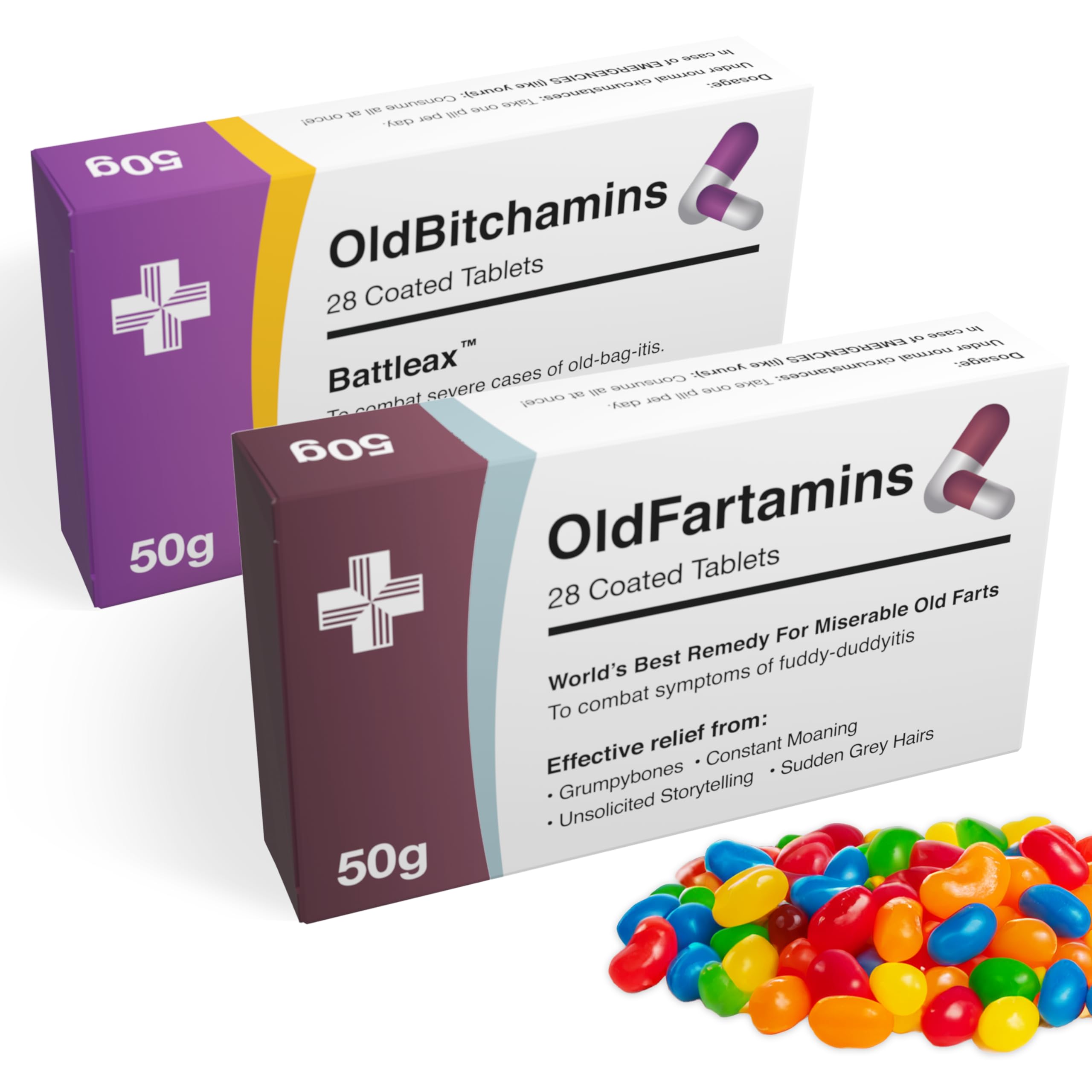 Amazon.com: Joke Prank Pill Box with Jelly Beans Candy - Unique Funny ...