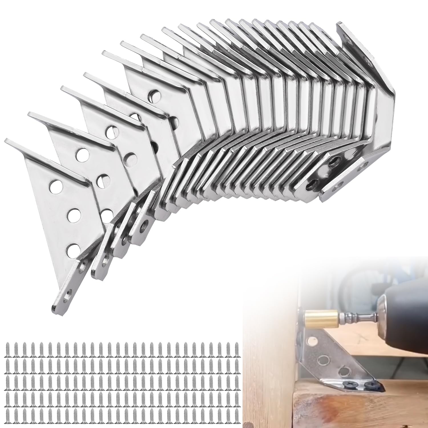 Amazon.com: Universal Furniture Corner Connector, Corner Braces, Corner ...