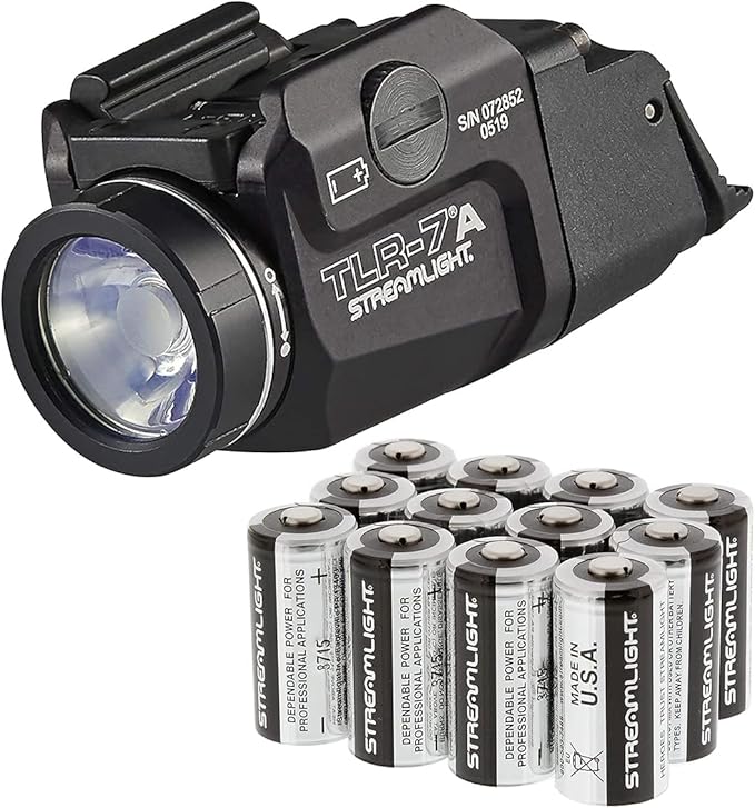 Amazon.com: Streamlight TLR-7A Flex 500 Lumens Rail-Mounted Black C4 ...