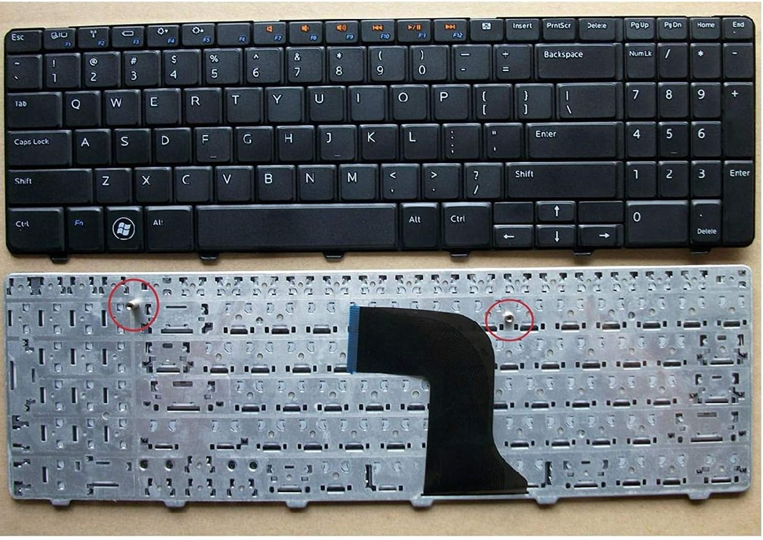 LAPSTAR* Laptop Keyboard for DELL INSPIRON N5010 M5010 US 9GT99 ...