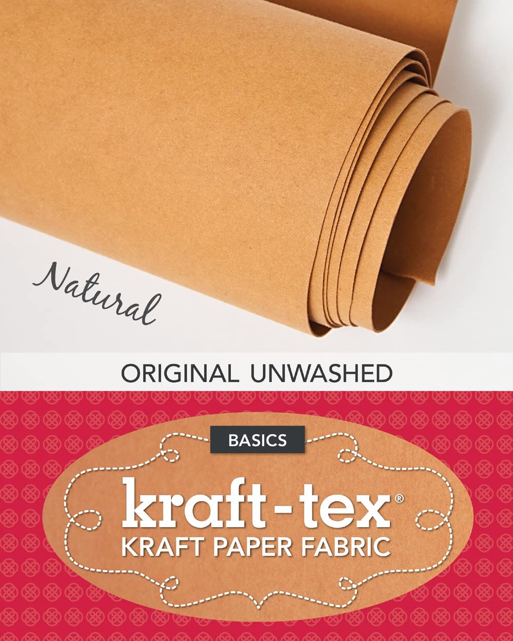 kraft-tex™ Basics Roll, Natural: Kraft Paper... by Various