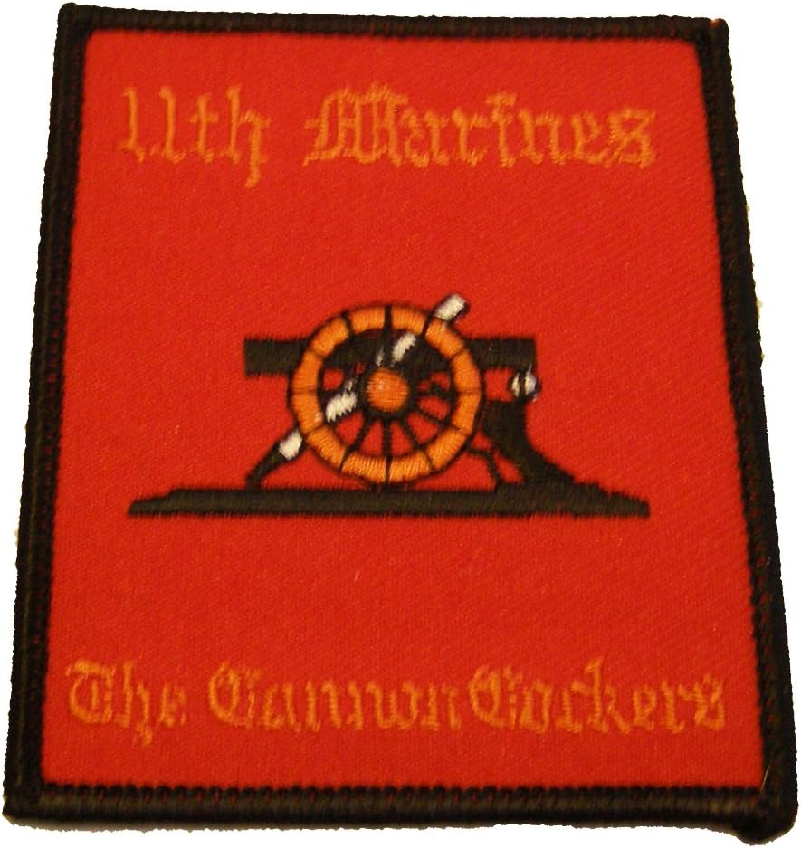 Amazon.com: 11th Marines The Cannon Cockers Artillery Patch - Color ...