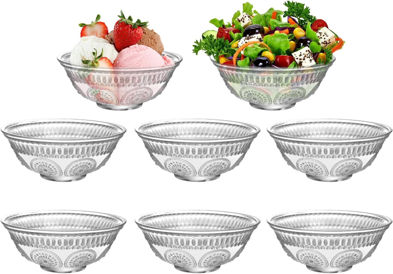 Amazon.com: Godinger Snack Bowls, Stackable Nut Bowl Set of 3 - Dublin ...