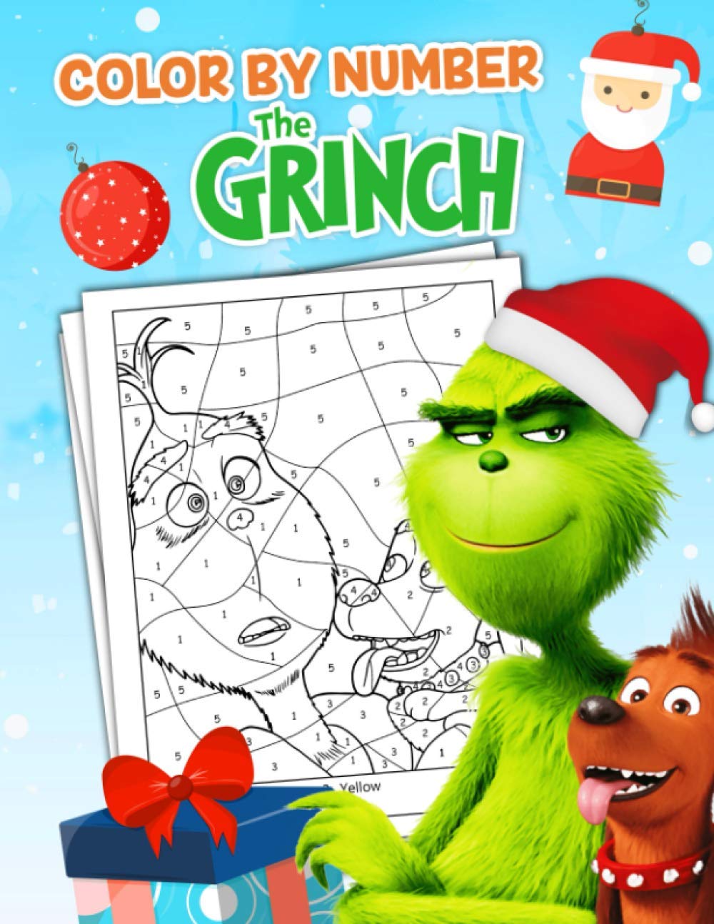 Buy The Grinch Color By Number: An Cool Item Providing Lots Of The ...