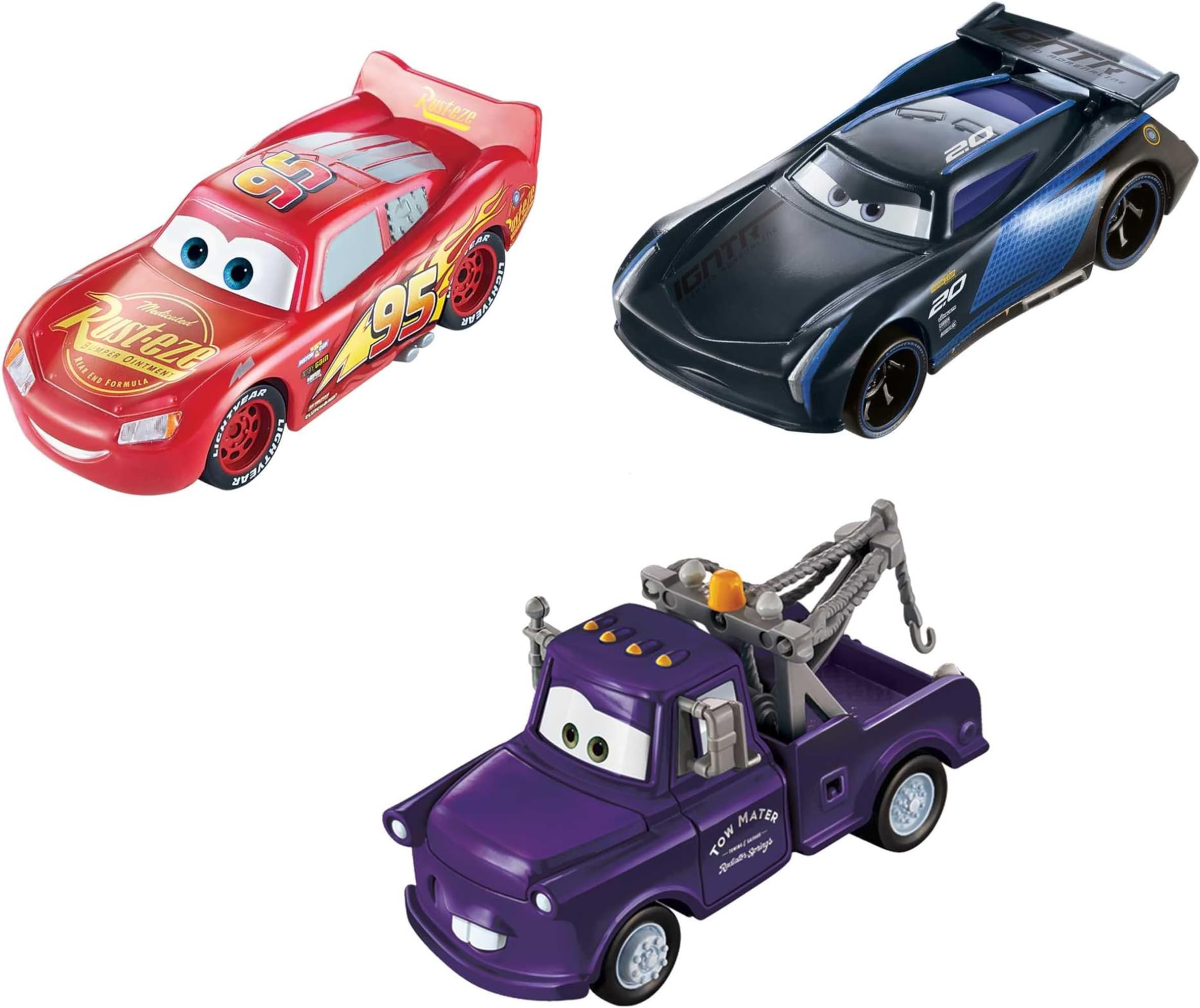 Mattel Selección Vehículos Racing Style, Disney Cars, Die Cast 1:55 ...