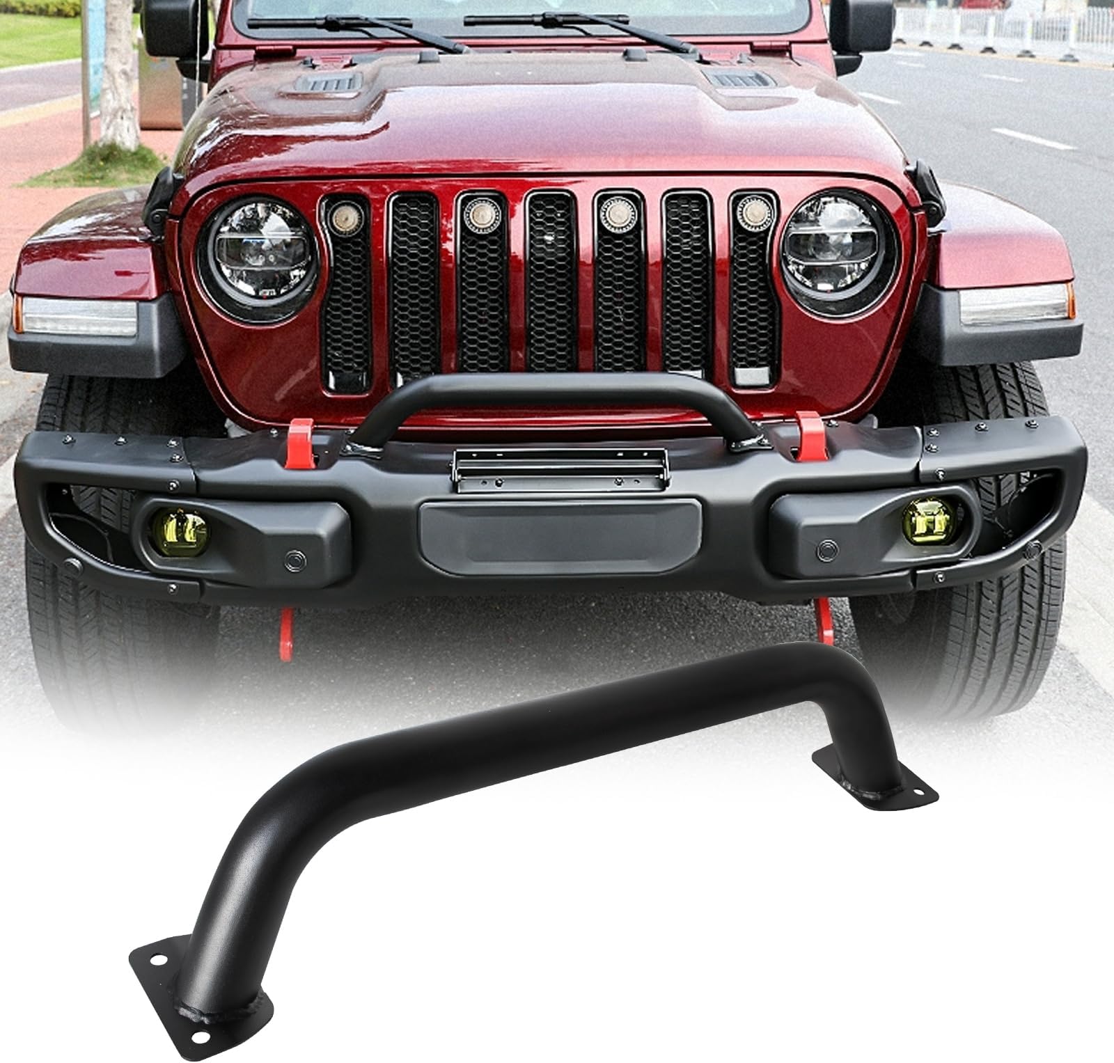 Amazon.com: ETL INDUSTRIES Front Steel Brush Guard Fits 2019-2023 for ...