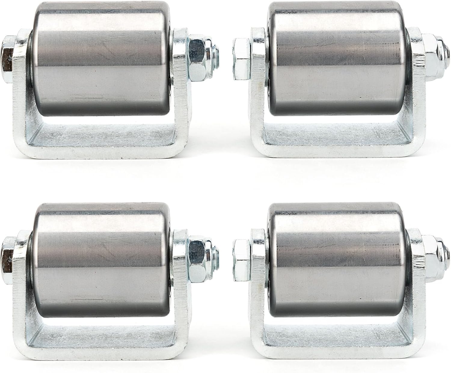 Amazon.com: 4 Pack Skid Wheels，2" Weld-On Trailer Rollers，Weatherproof Micro Rollers ，Heavy-Duty ...