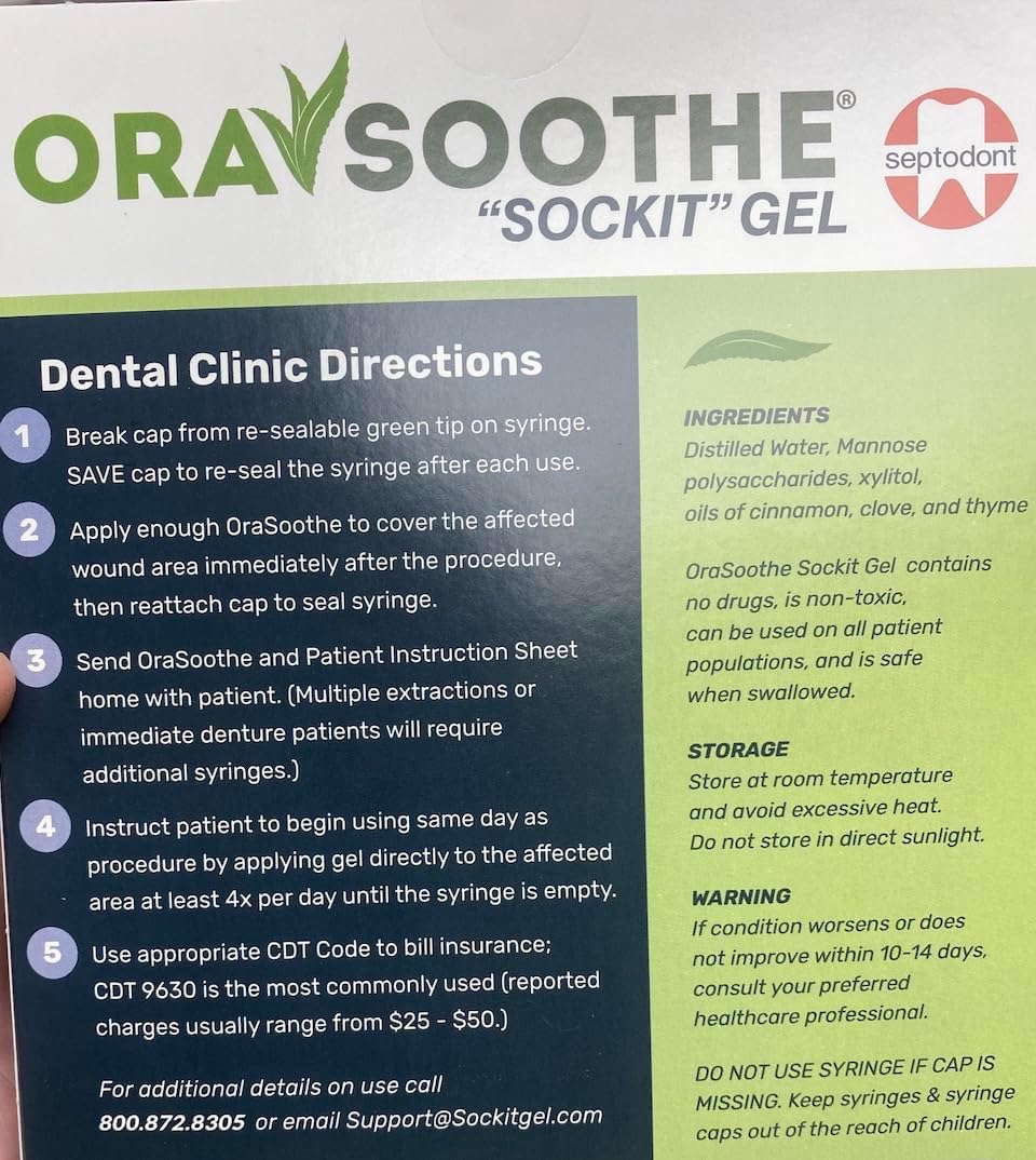 SOCKIT – Tubo de gel de 0.35 oz con 1 tubo aplicador dental extra Spark ...