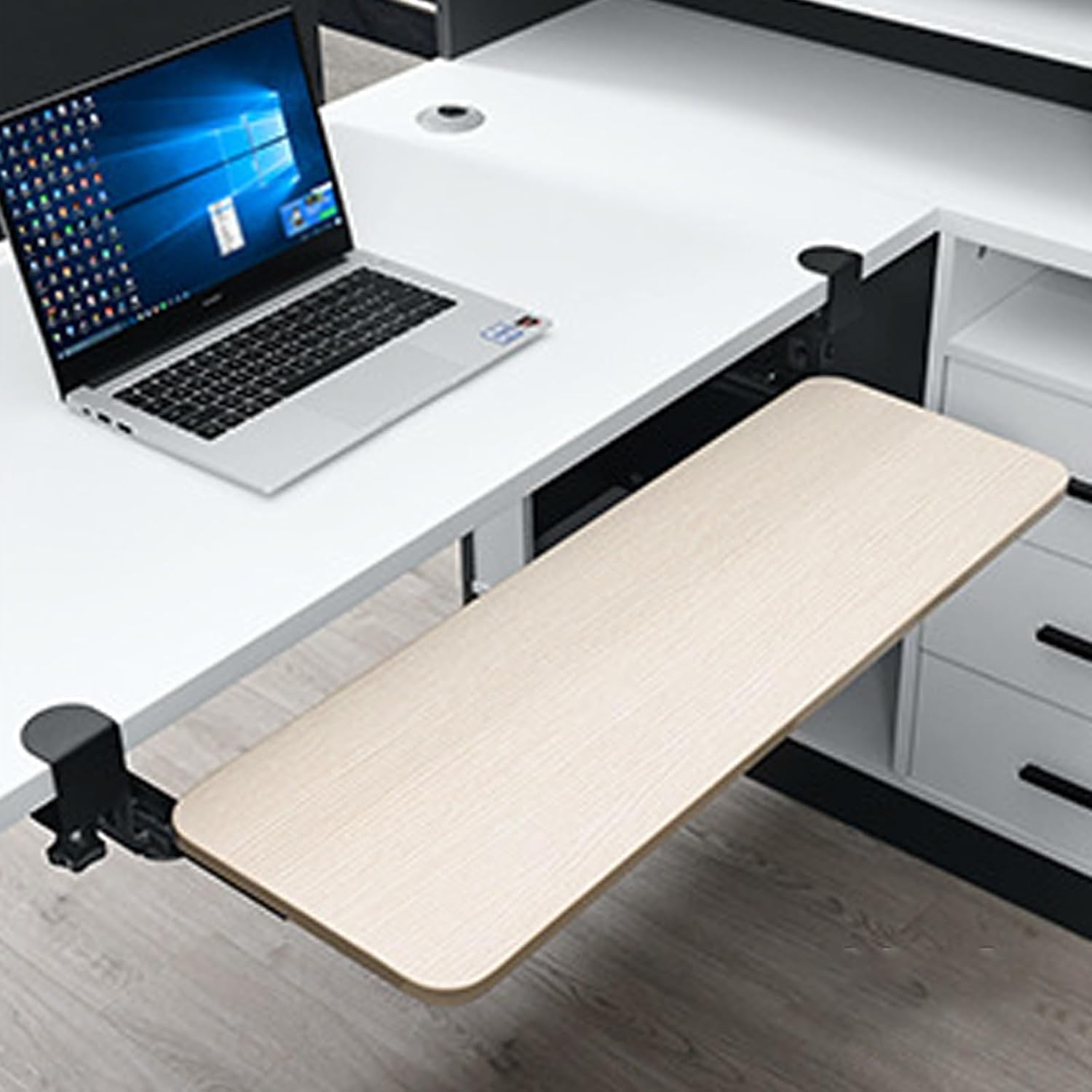 Amazon.com: GAMAK Keyboard Tray Under Desk Clamp Mount, Pull Out ...