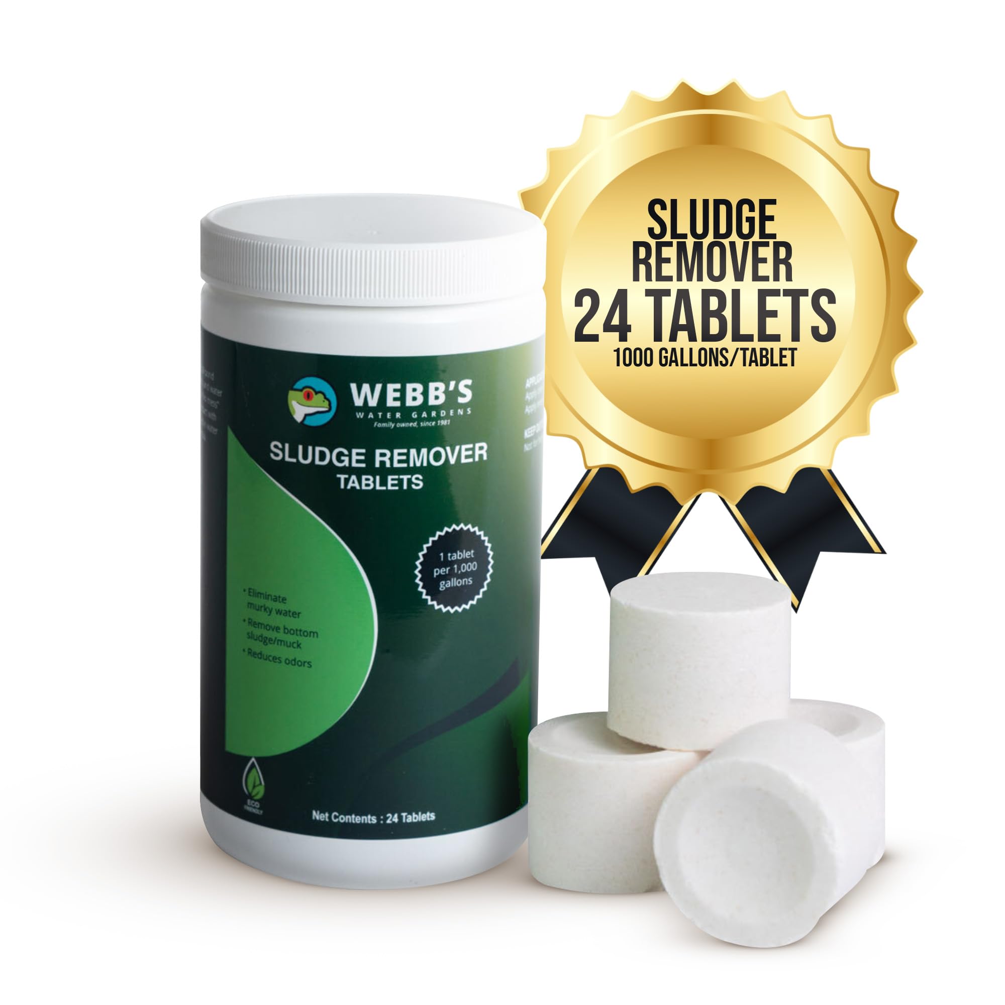 Amazon.com : Pond Muck and Sludge Remover Treatment - Beneficial ...