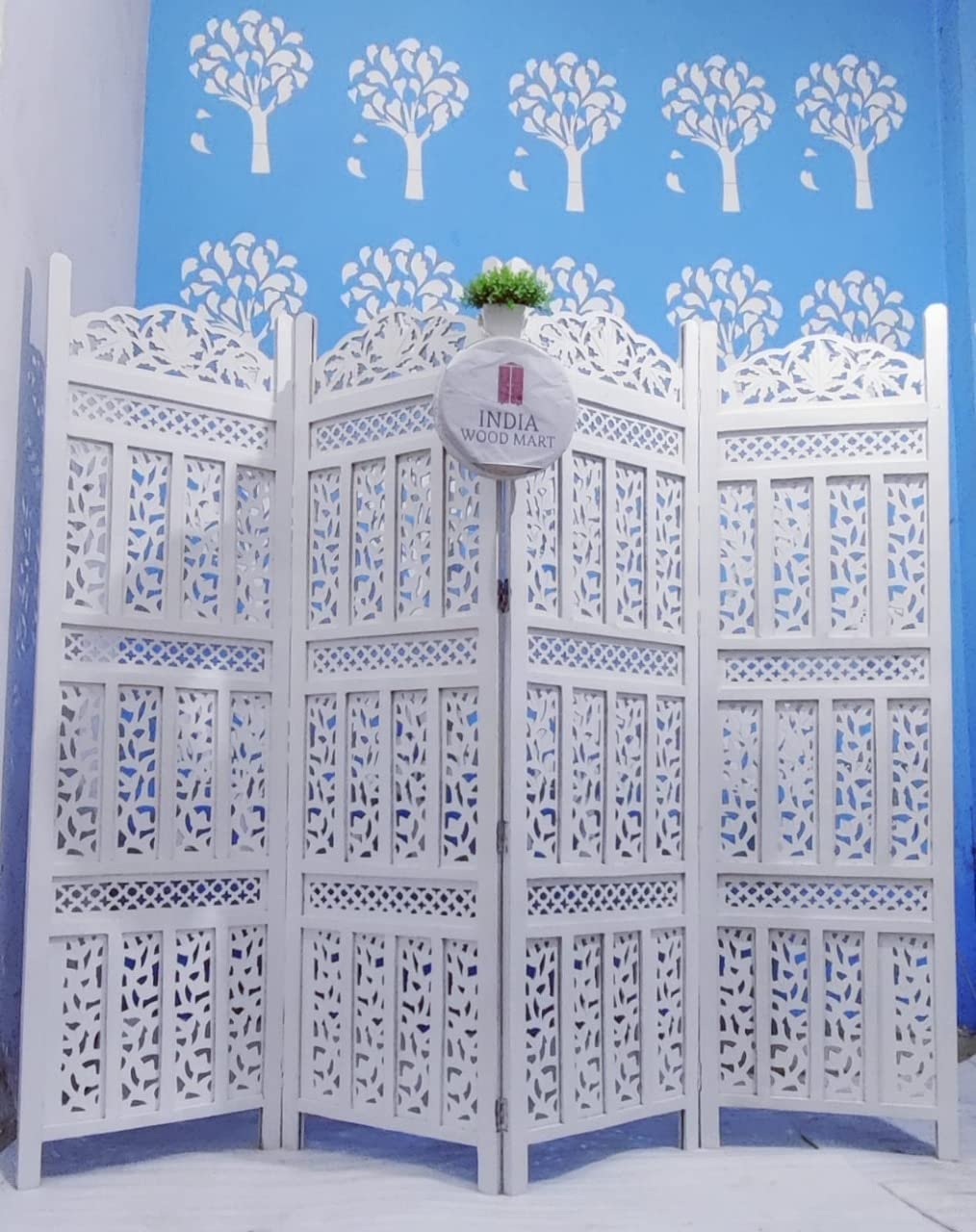 India Wood Mart Wooden Room Partition For Living Room Wooden ...