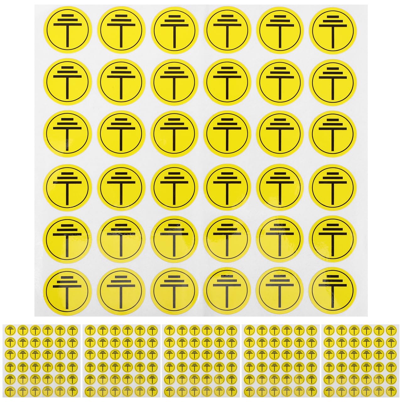 Snapklik.com : 400Pcs Electrical Grounding Stickers Safety Protective ...
