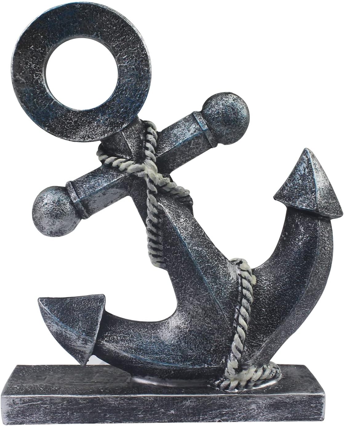 Amazon.com: Chistepper Vintage Nautical Anchor Figurine Resin Boat ...