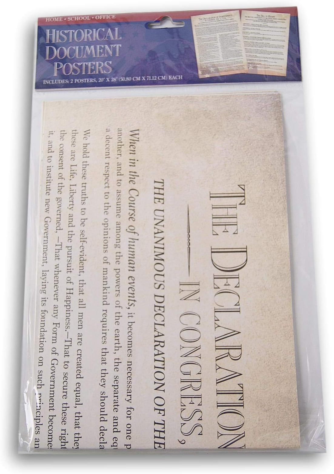 Amazon.com : Educational Classroom American History Historical Document ...