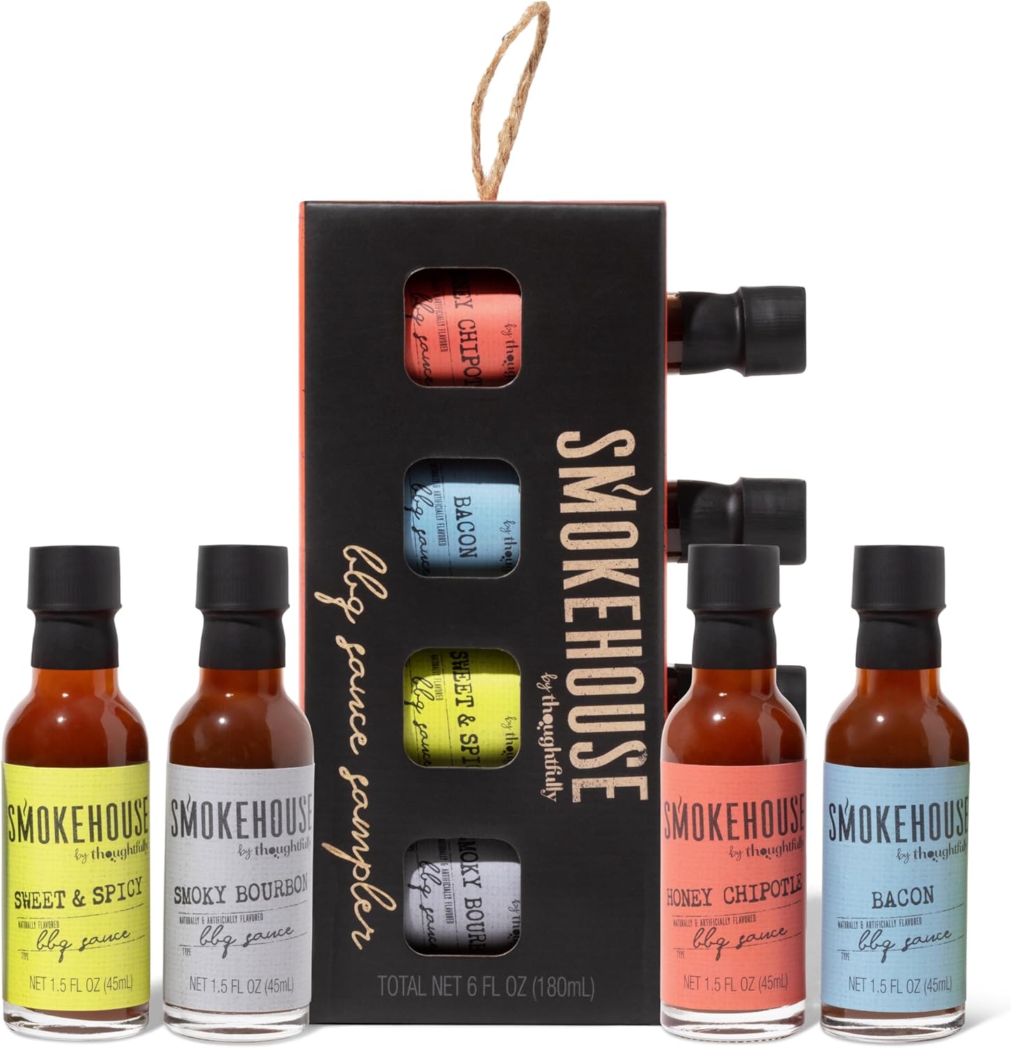 Smokehouse By Thoughtfully Smokehouse Gourmet Bbq Sauce Sampler Set