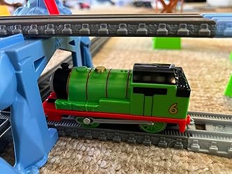 Amazon.com: Thomas & Friends Trackmaster Percy Track 6 in 1 with Percy ...