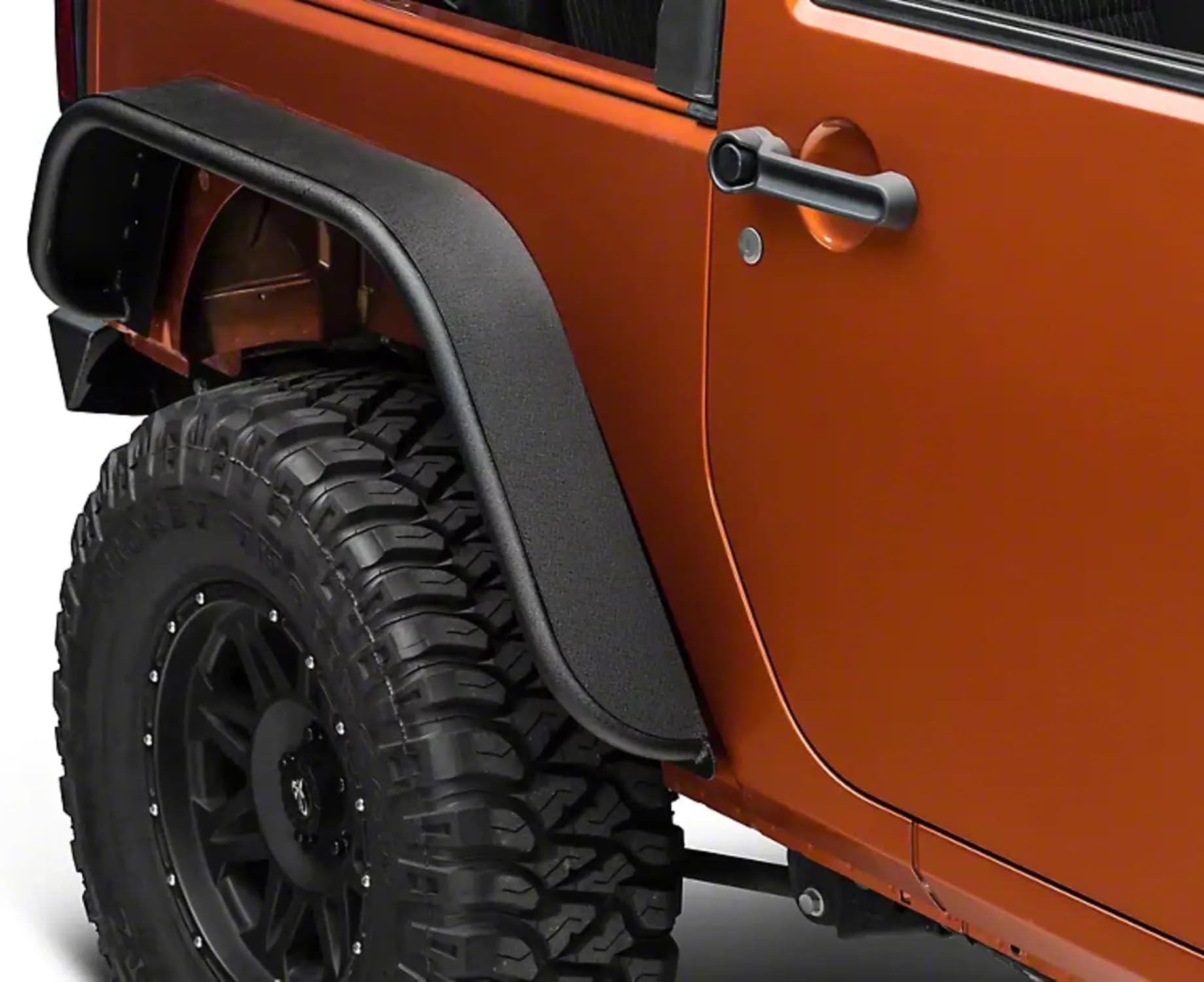 Amazon.com: Barricade Off-Road Tubular Rear Fender Flares - Pair Fits ...