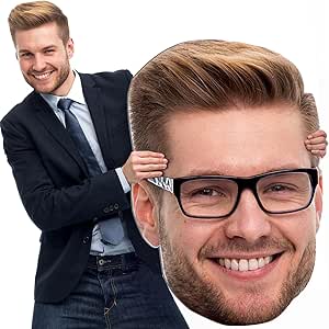 Amazon.com: 1 Pc, Custom Big Head Cutout | Fun Face Cardboard Cutout ...