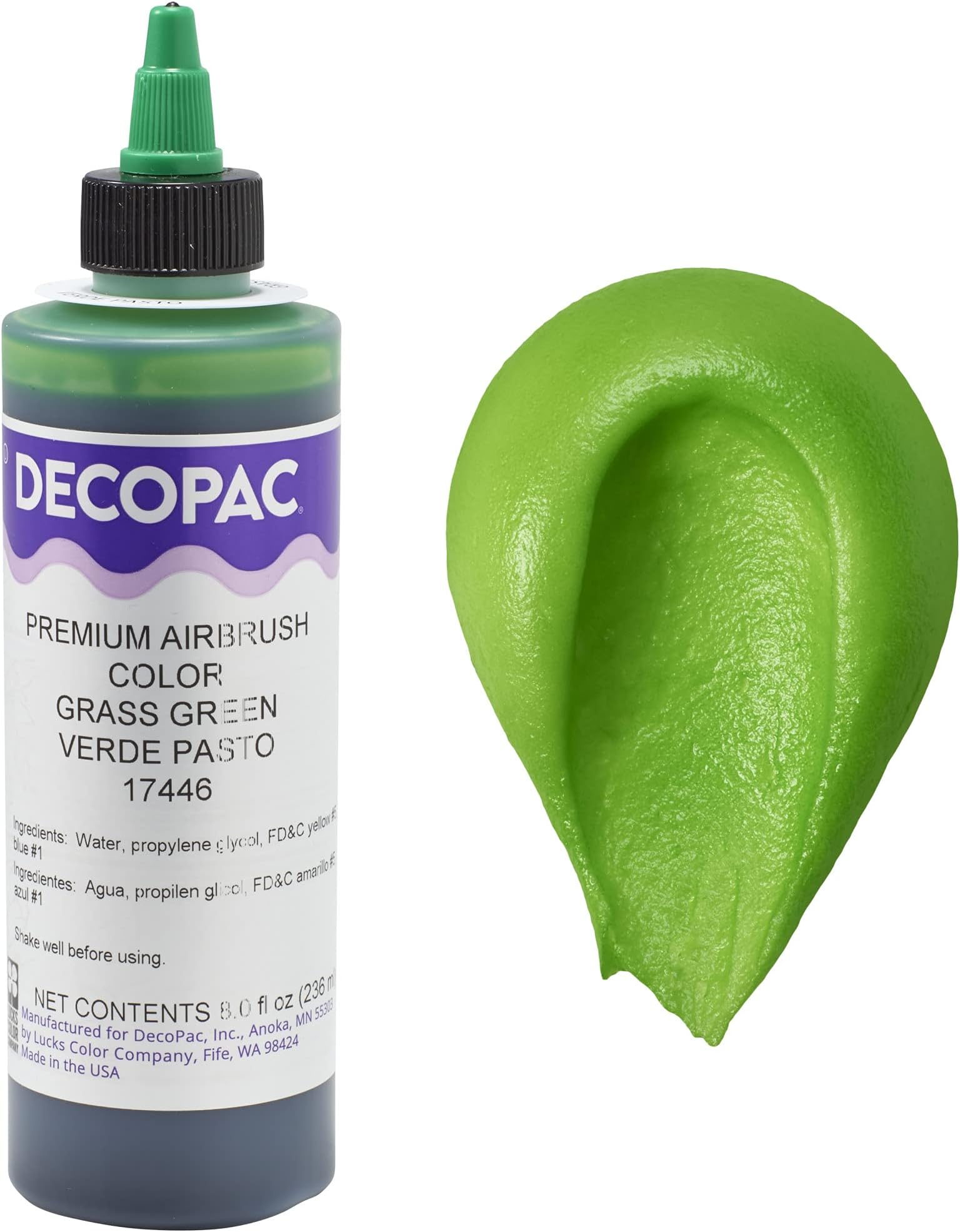 Amazon.com: Amazon Fresh, Green Food Coloring, 1 Fl Oz (Previously ...