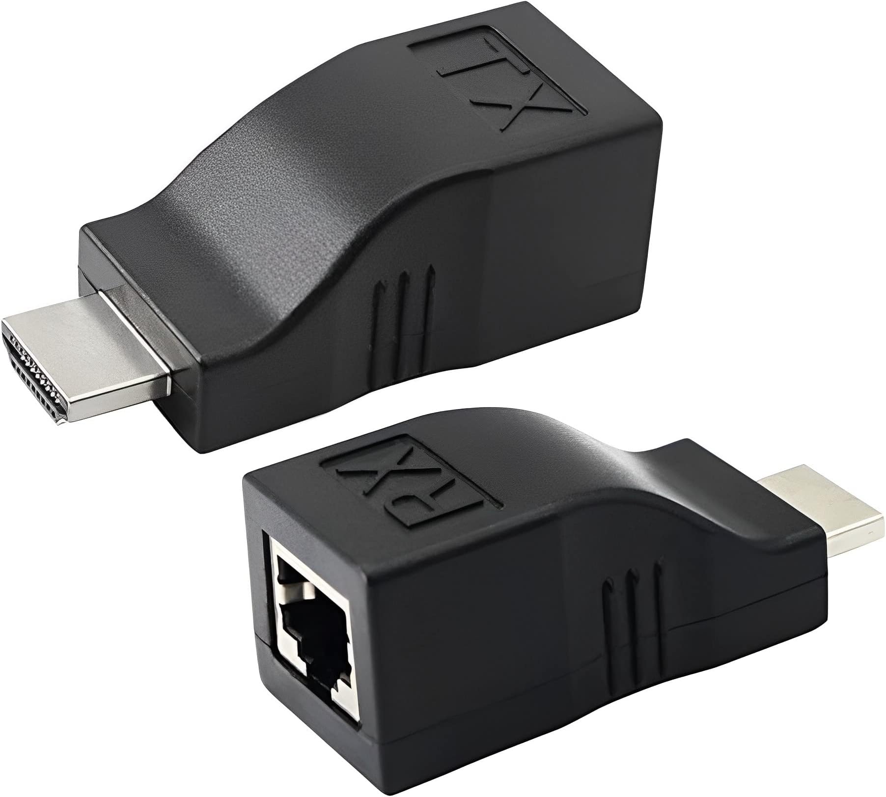 HDMI to Cat5e / Cat6 Adapter 30m/100ft =Dohmo= HD Video Over Single ...