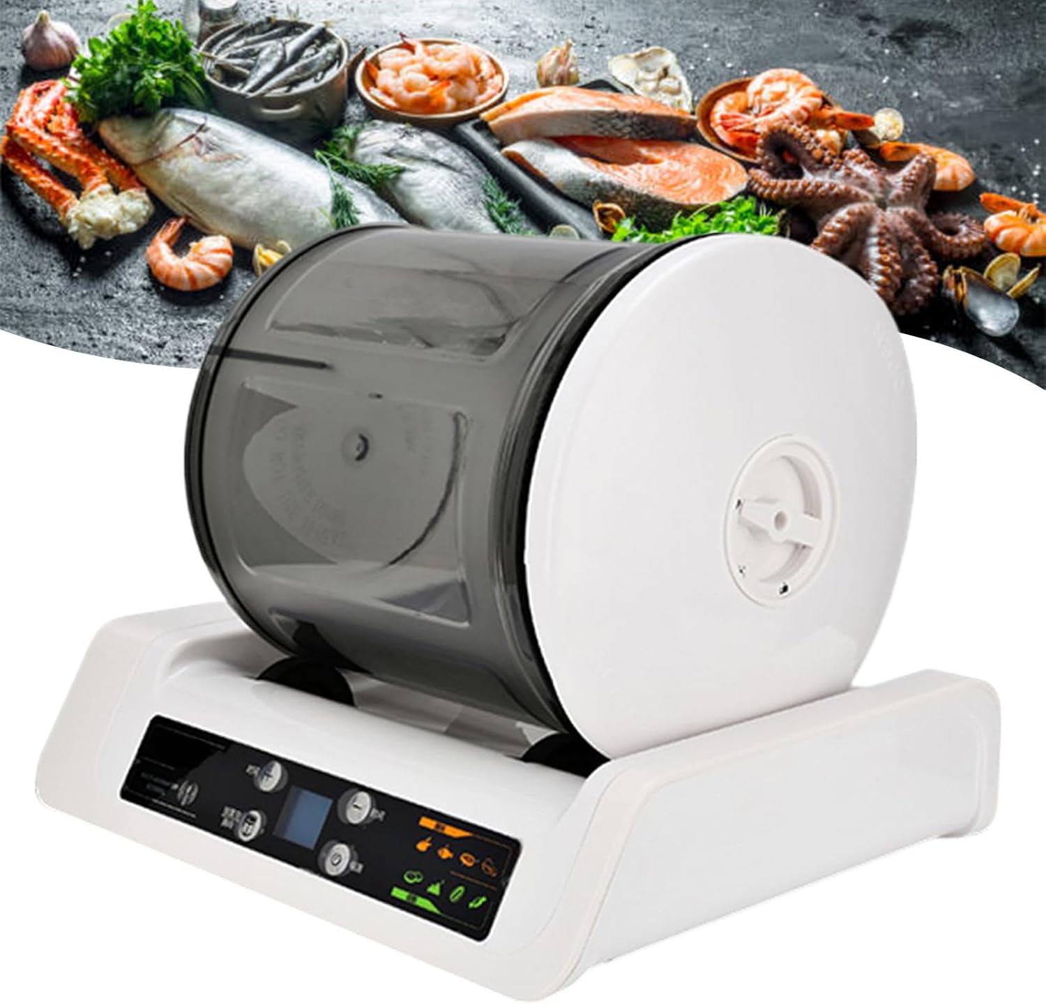 Meat & Vegetable Commercial Vacuum Tumbler Marinating Machine - 7L ...