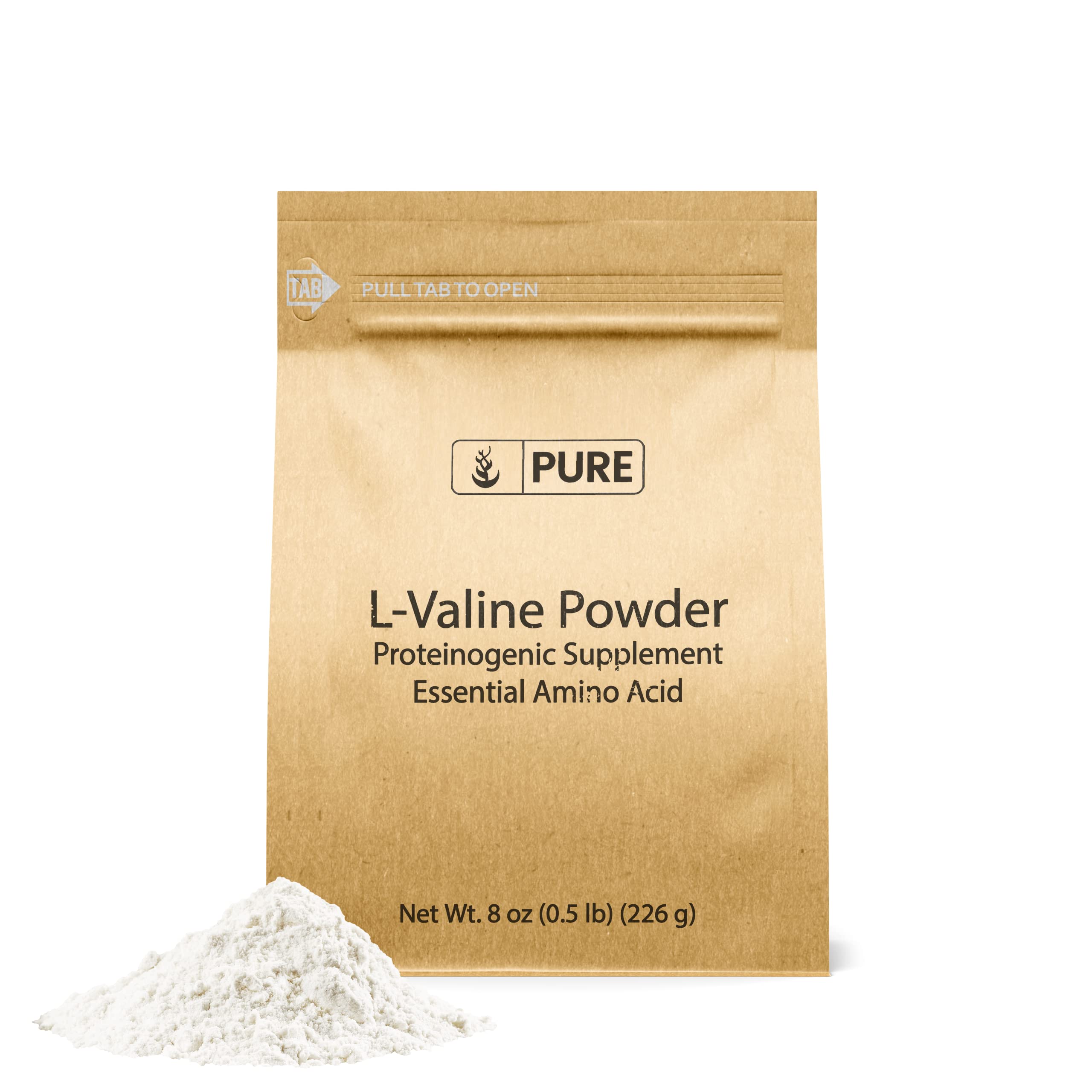 Amazon.com: PURE ORIGINAL INGREDIENTS L-Valine (8 oz) Essential Amino ...