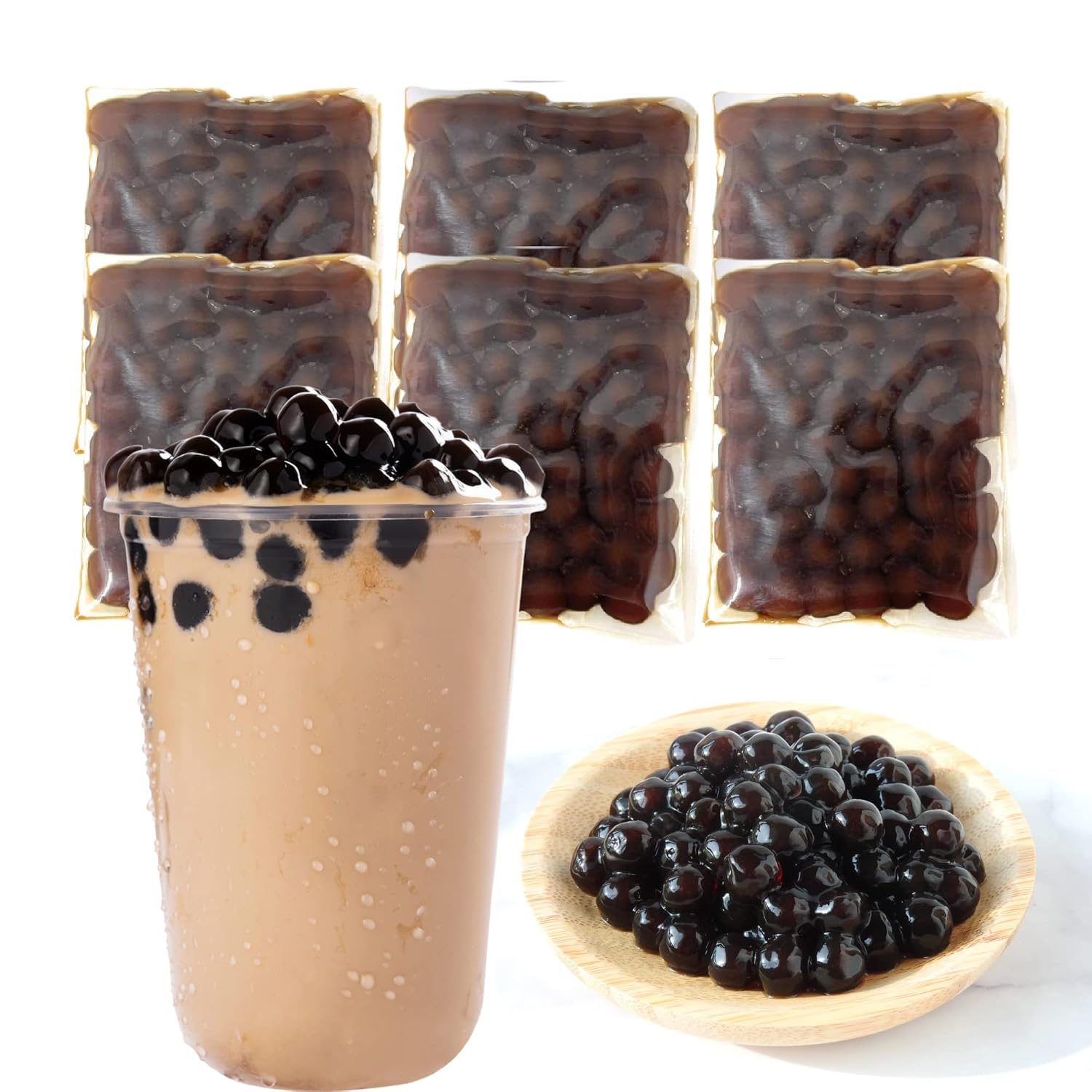 Amazon.com: Fusion Select Instant Boba - No-Cook Instant Tapioca Pearls ...
