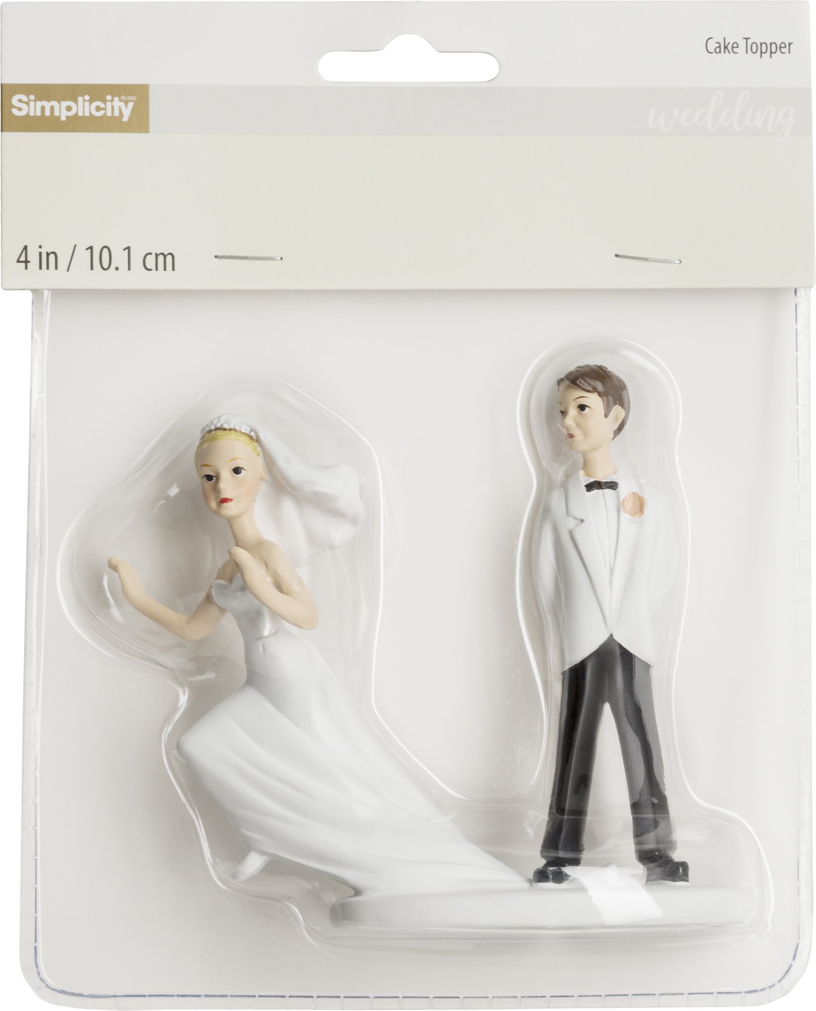 Runaway Bride Cake Topper