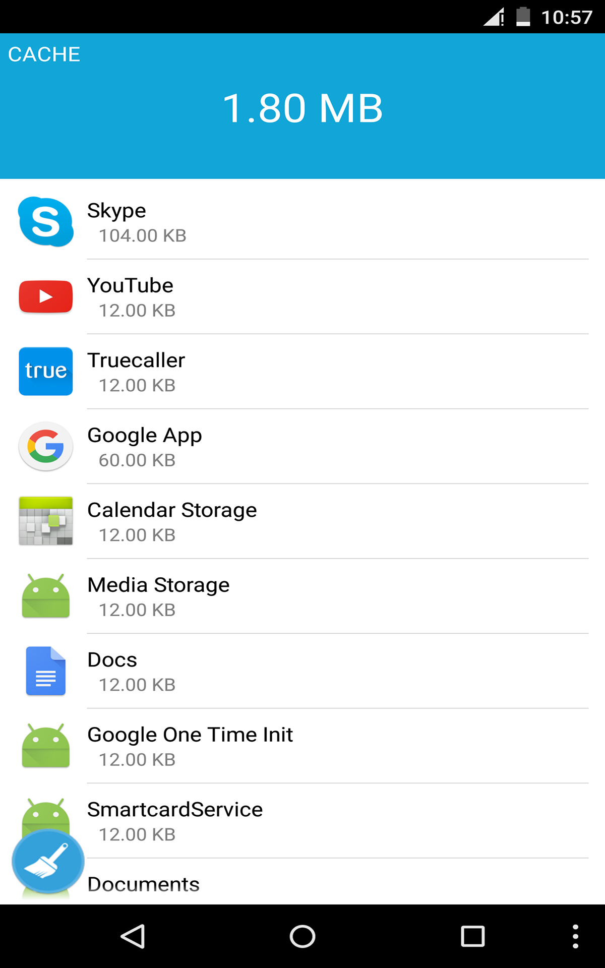 Aplicación iCleaner en Amazon Appstore