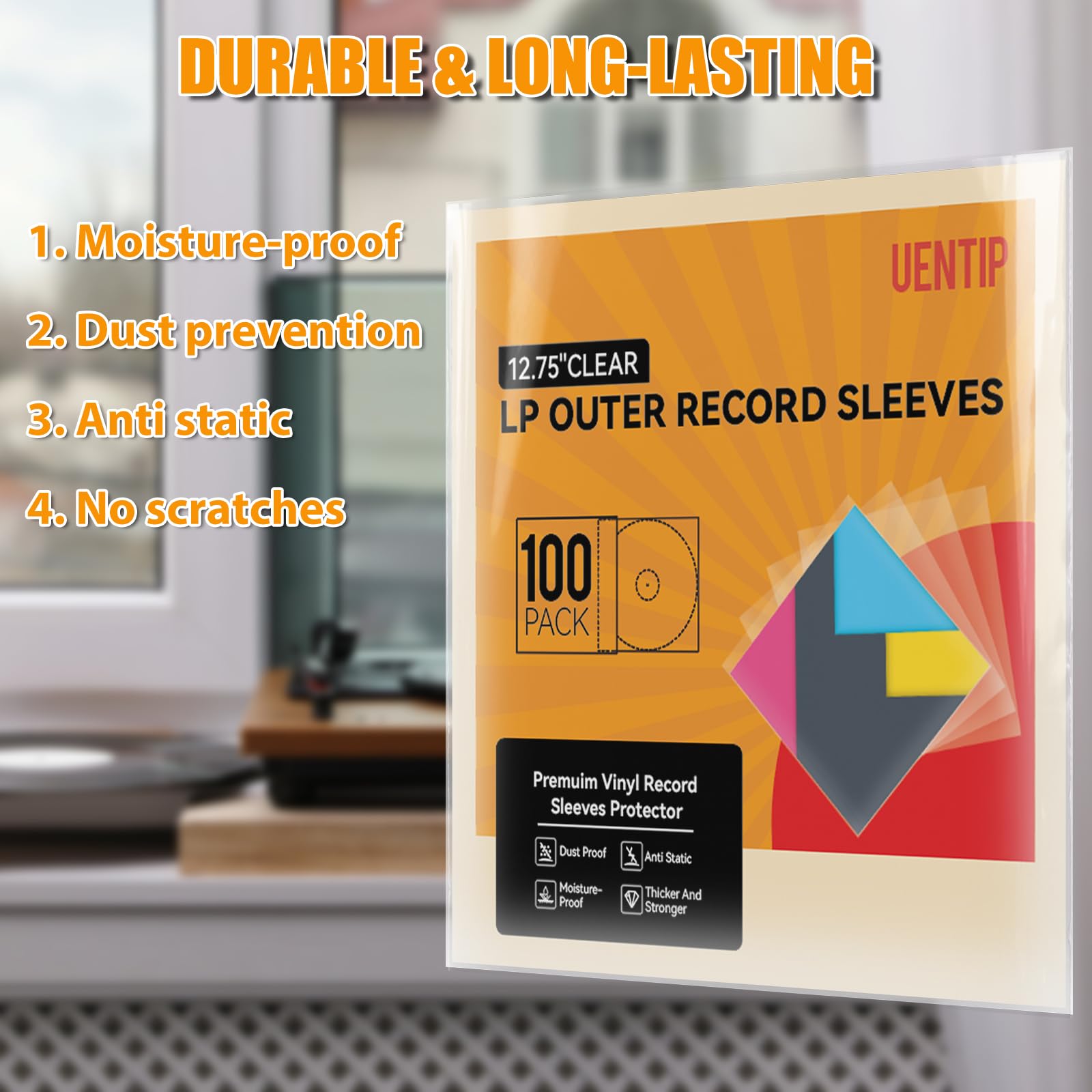 Snapklik.com : 100-Pack Gatefold Vinyl Outer Sleeves-12.75" Record ...