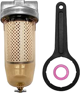 Amazon.com: 496 Fuel Tank Filter Assembly │Replacement For Gasoline and Diesel Water Separate 30 ...