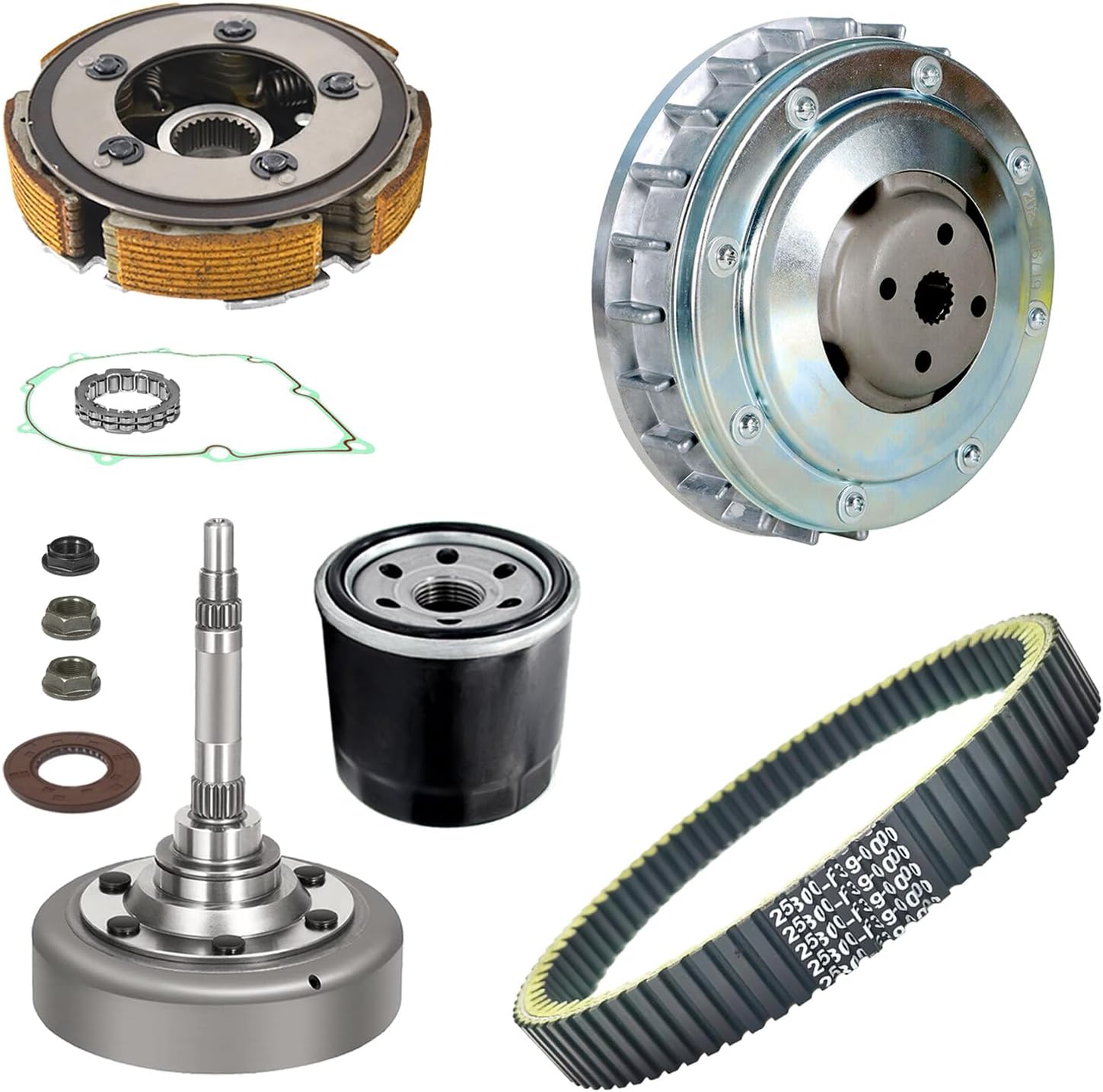 Amazon.com: BRIDIOF Primary Sheave Clutch Kits Assembly for Hisun ATV ...