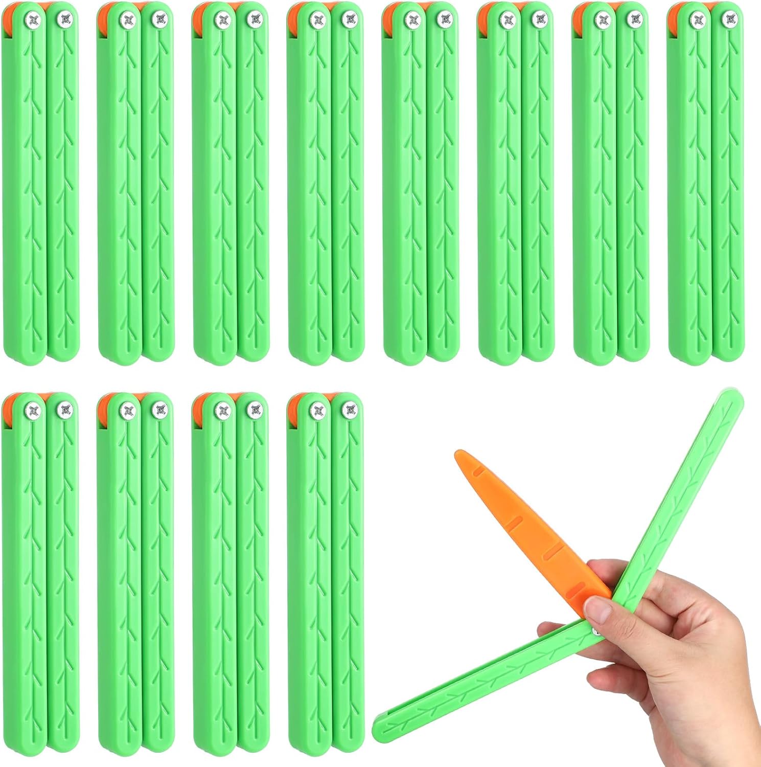 Amazon.com: Silipull Easter Toy Knife Butterfly Toy Knife Plastic ...