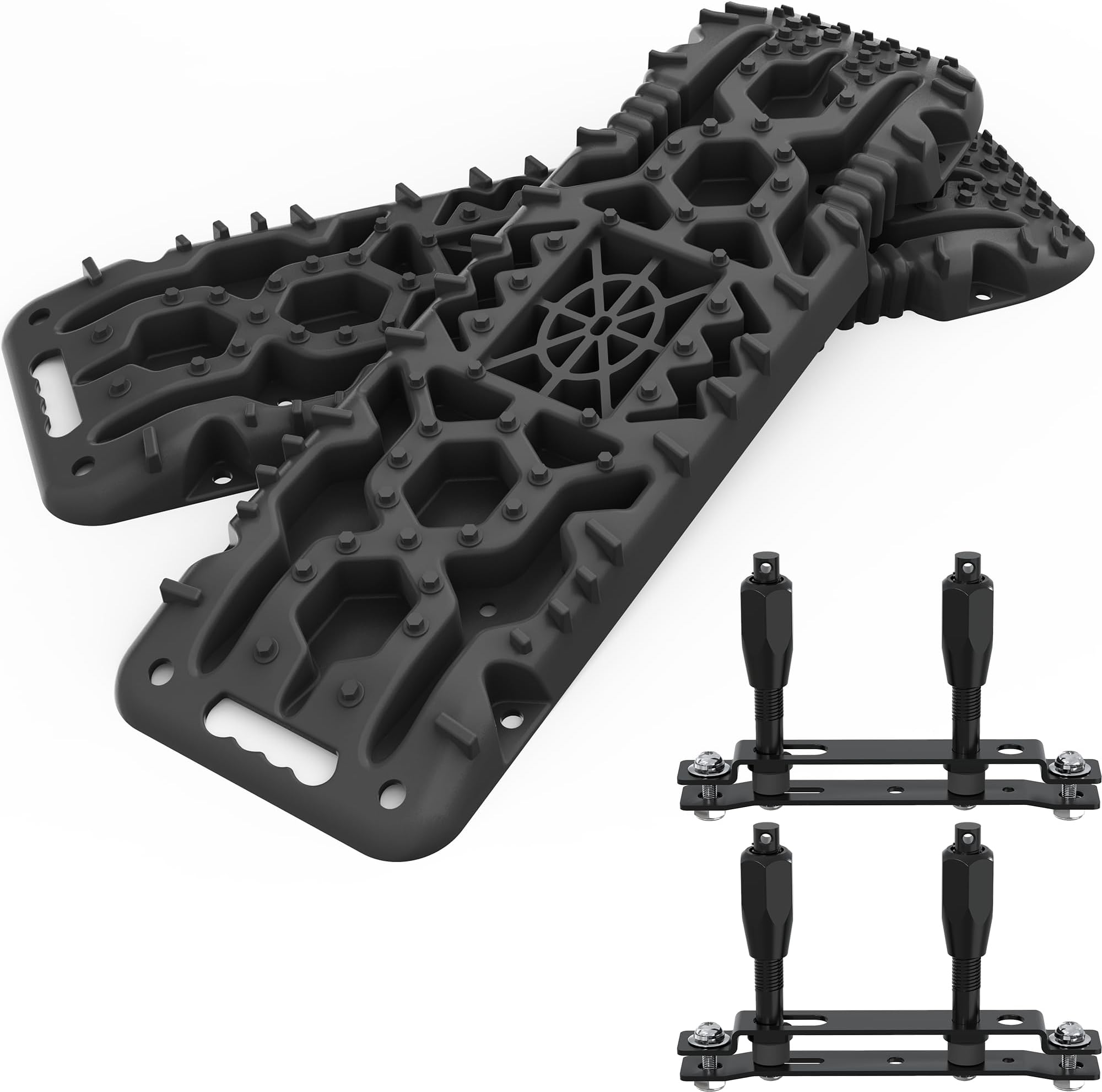 Amazon.com: ALL-TOP Traction Boards with Build-in Jack Base, 2PCS ...