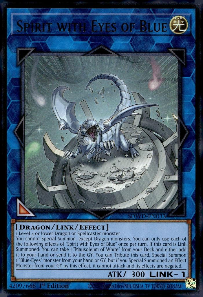 Amazon.com: Spirit with Eyes of Blue - SDWD-EN033 - Ultra Rare - 1st ...