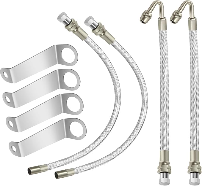 Amazon.com: LOBIUTIYA Tires Air Inflation Kit, Valve Stem Extenders ...