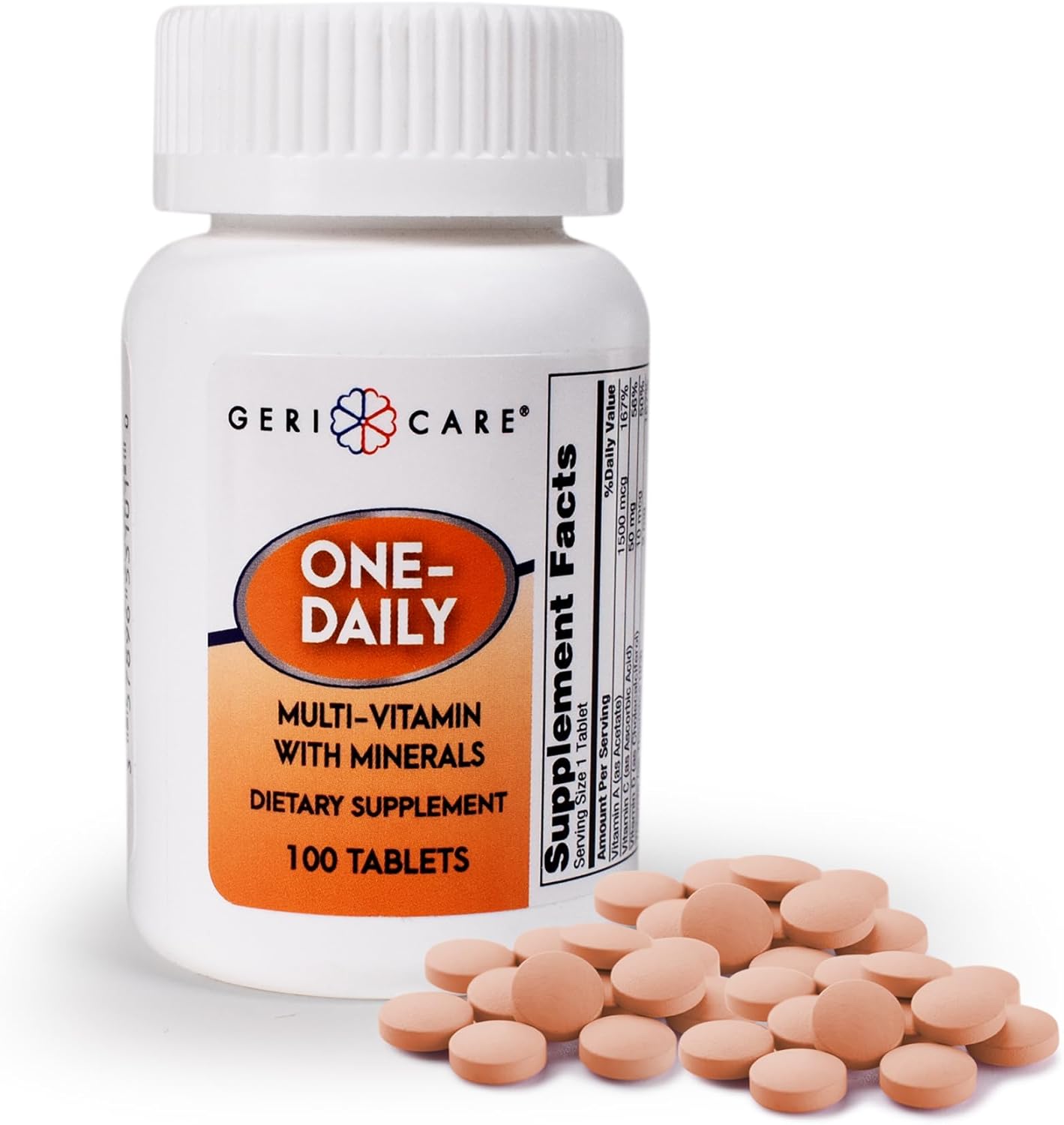 Amazon.com: One-Daily Multivitamins with Minerals for Men & Women (100 ...